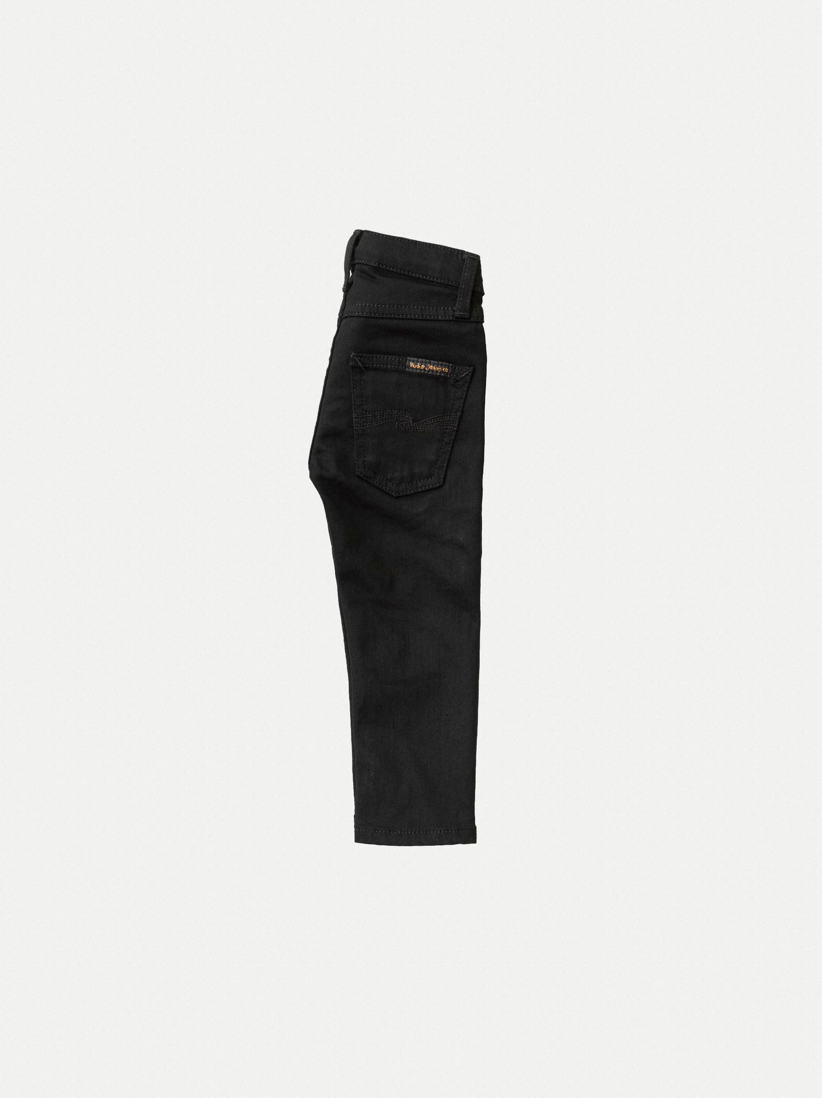 Tiny Turner Baby Black Rinse kids stretch jeans | Nudie Jeans