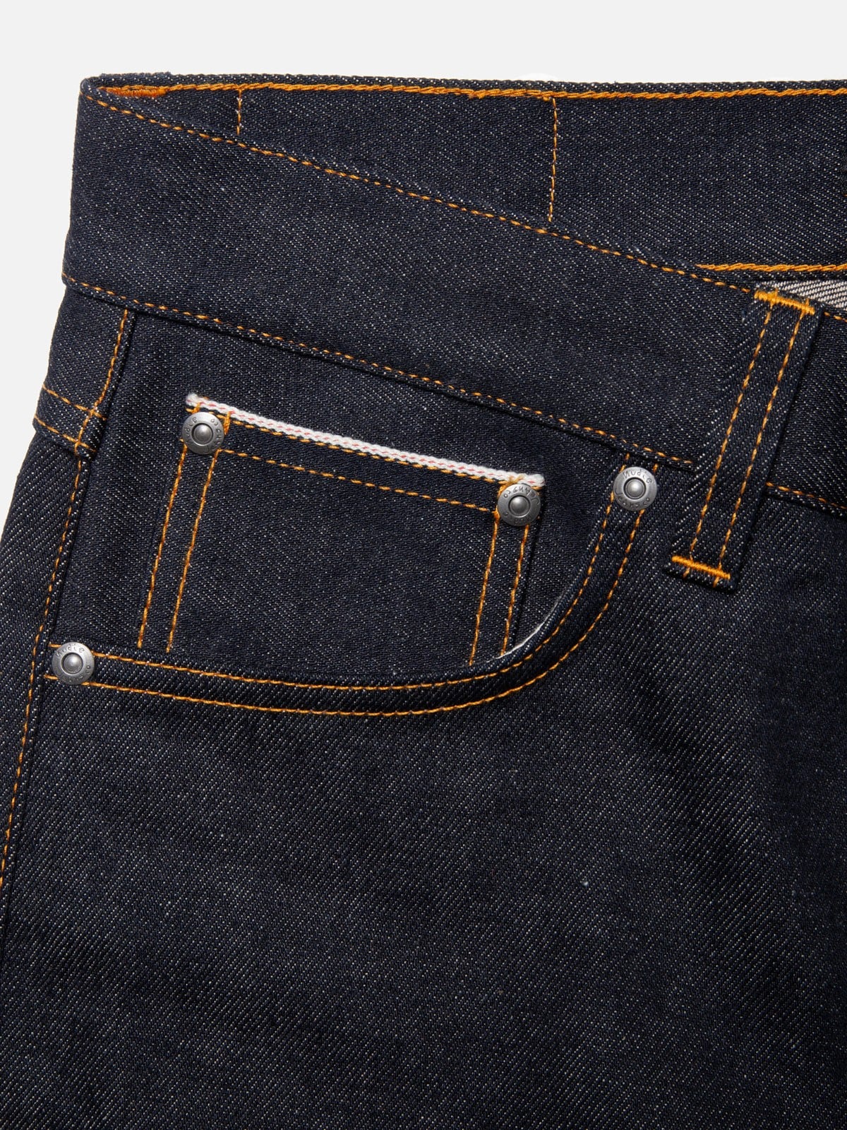 Lean Dean Dry True Selvage slim tapered jeans | Nudie Jeans