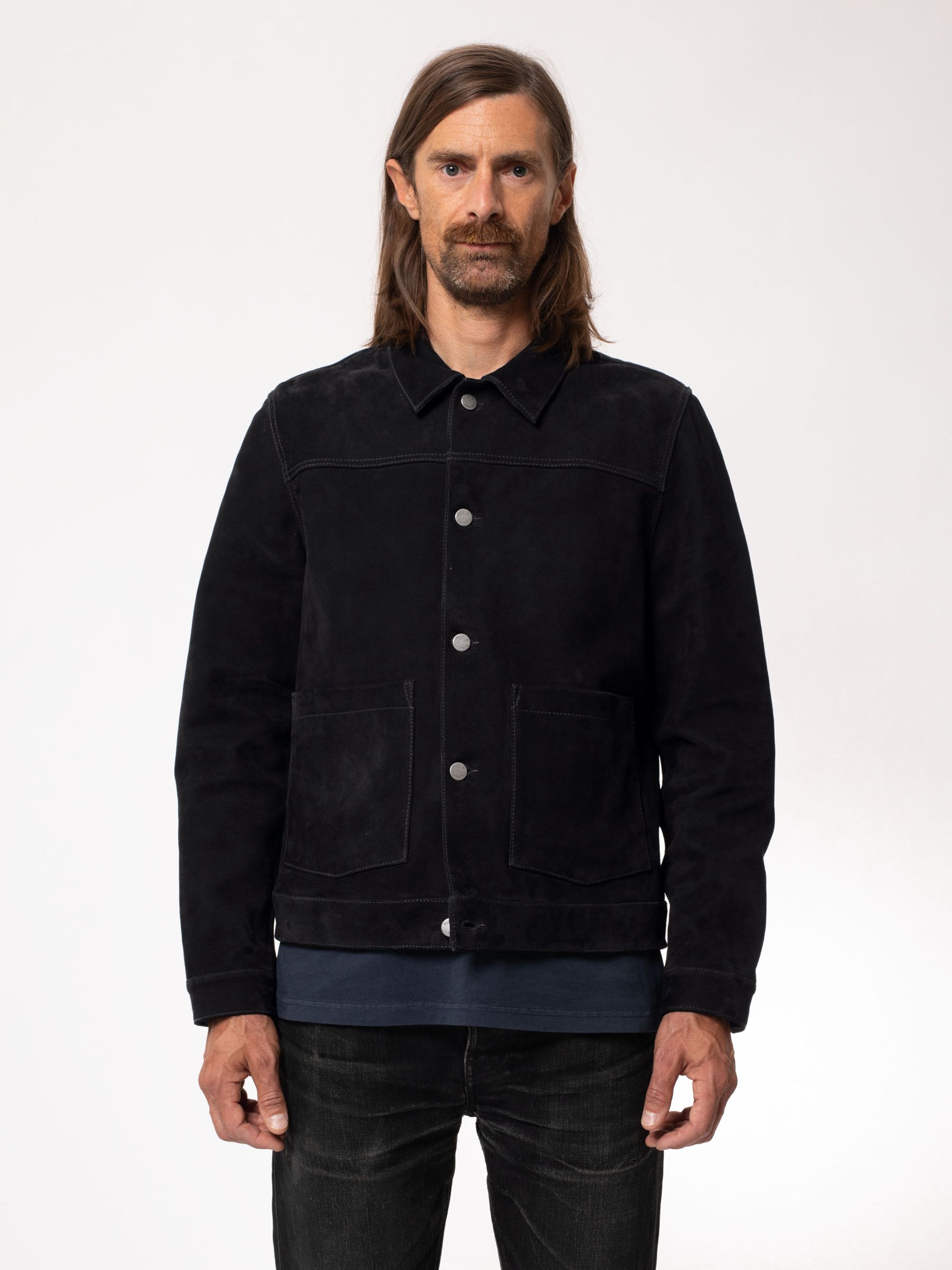 Barney Worker Jacket Black