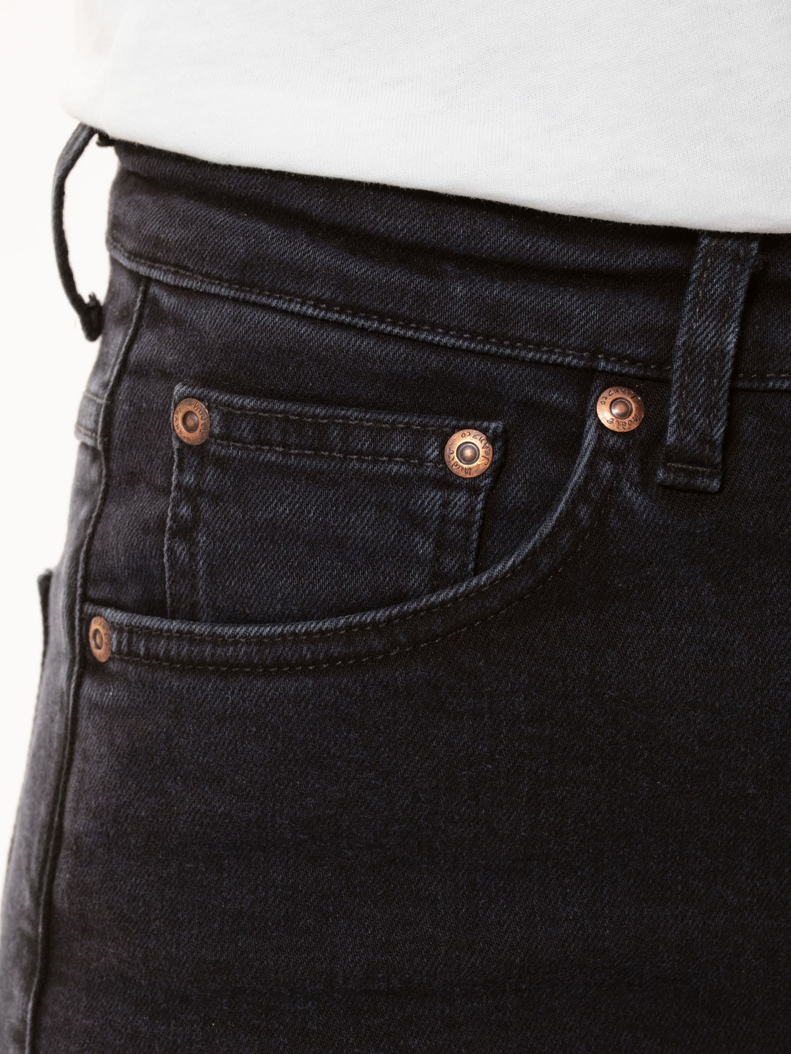 Hightop Tilde Black Coal | Nudie Jeans | Create Tomorrow's Vintage