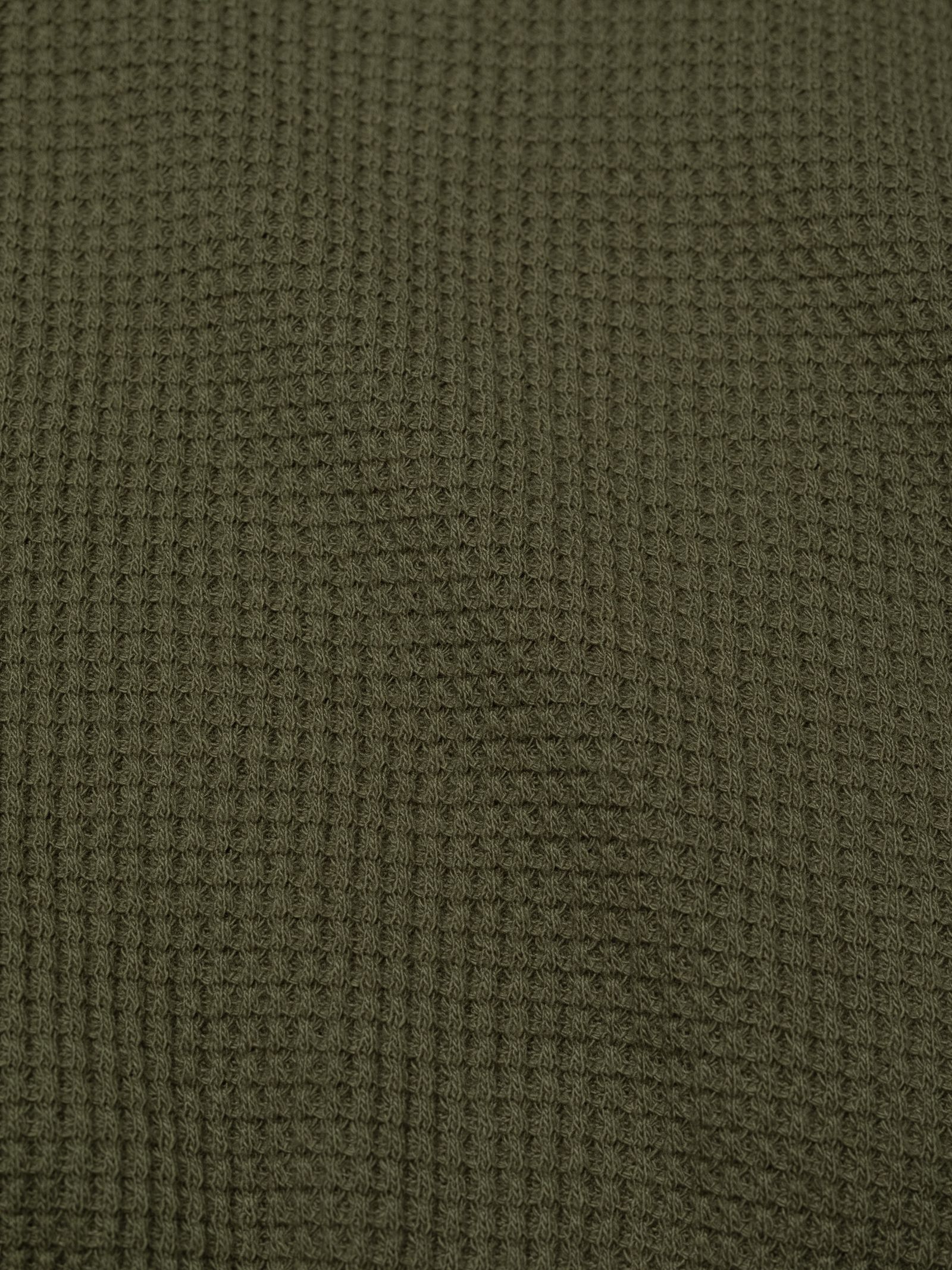 Mira Henley Waffle Olive | Nudie Jeans | Create Tomorrow's Vintage