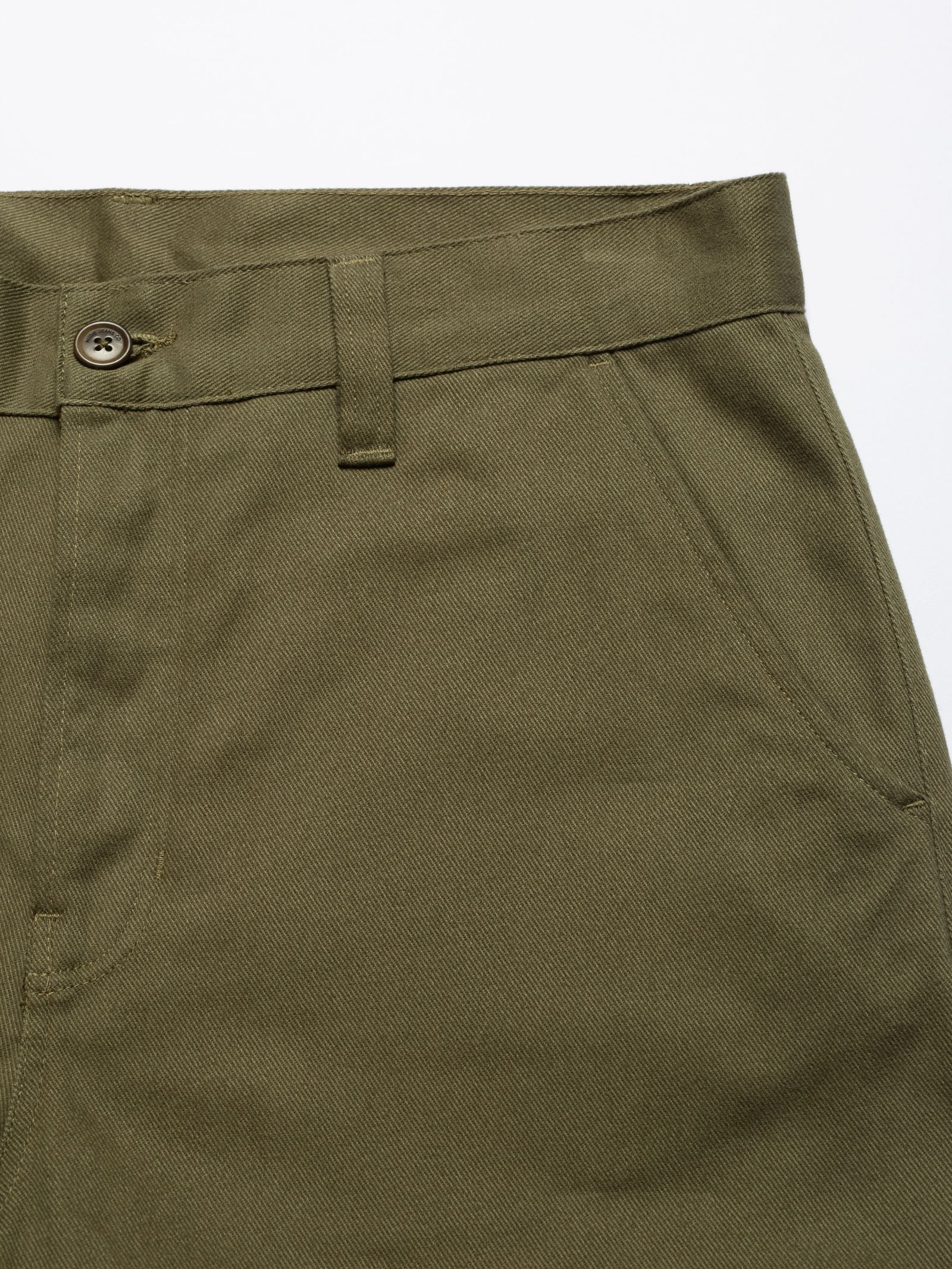 Tuff Tony Pants Green loose fit wide-leg pants | Nudie Jeans