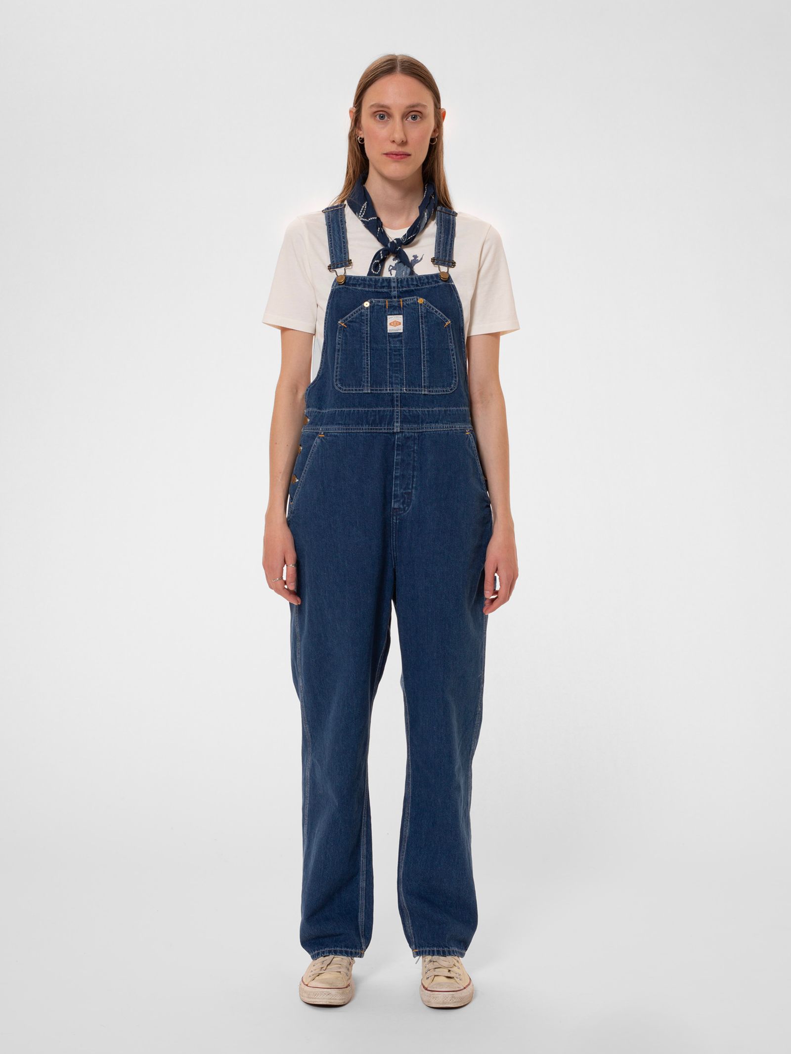 Astrid Denim Dungarees Utility Denim | Nudie Jeans | Create Tomorrow's ...