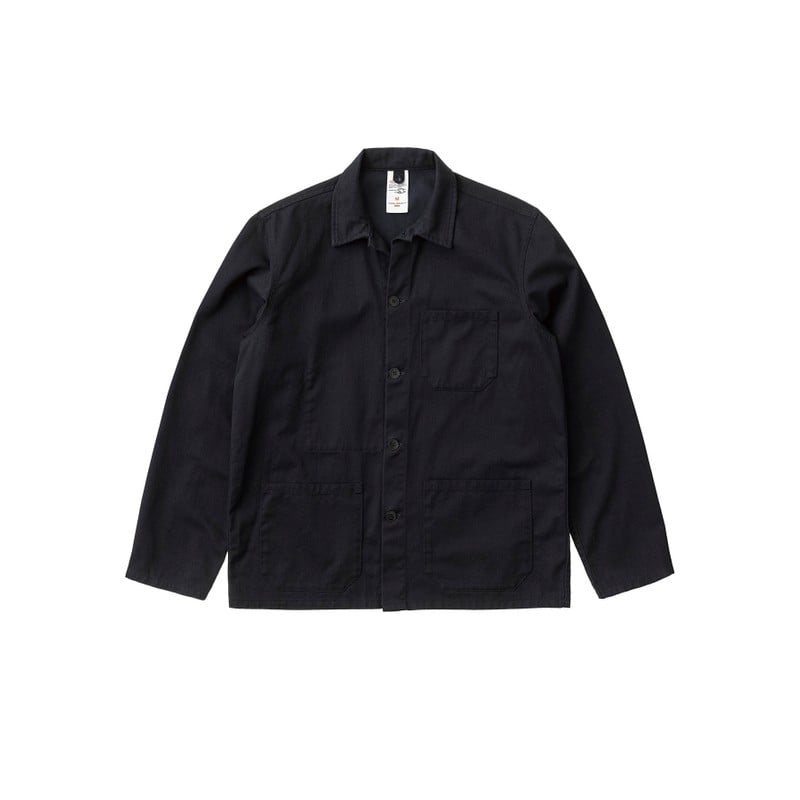 Buddy Classic Chore Jacket Navy organic cotton | Nudie Jeans