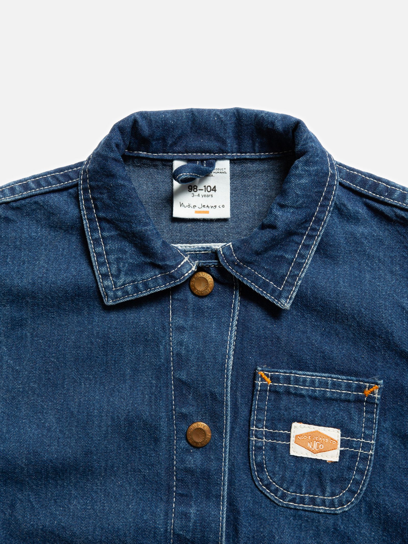 Junior Denim Jacket Utility Denim 100% cotton | Nudie Jeans