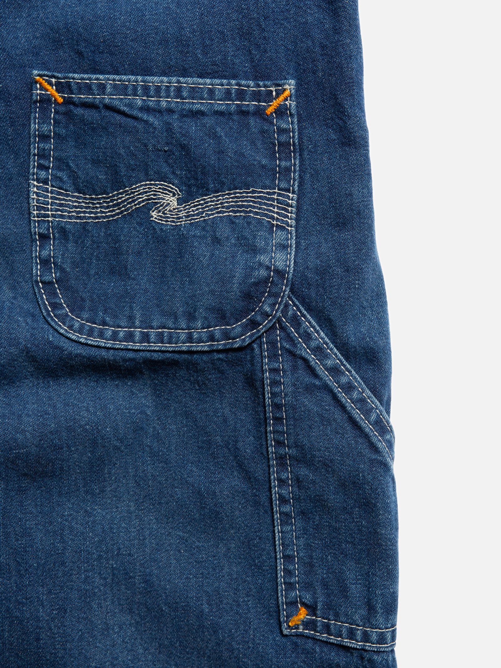 Dallas Dungarees Utility Denim | Nudie Jeans | Create Tomorrow's Vintage