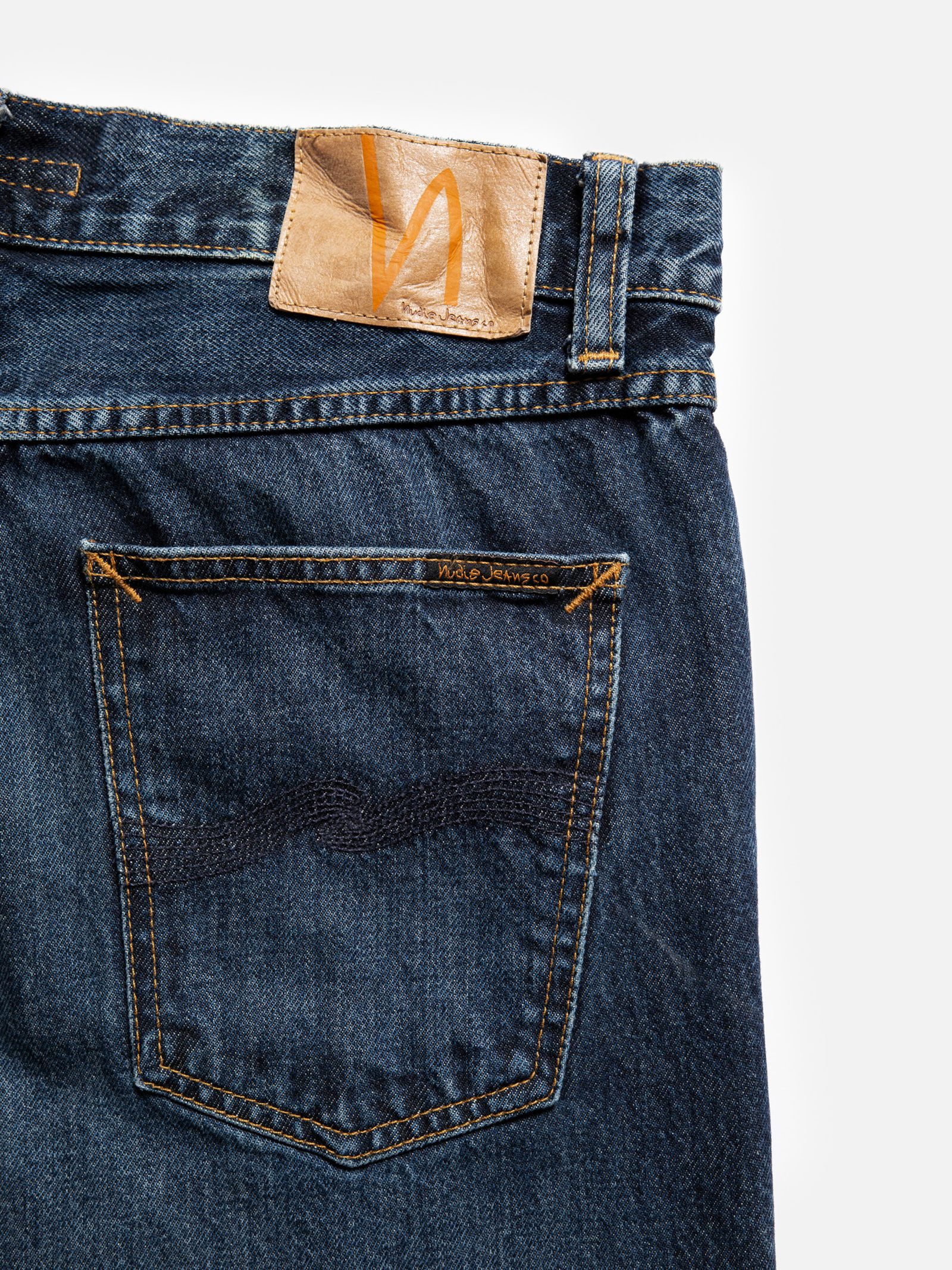 Steady Eddie II Blue Soil regular tapered jeans | Nudie Jeans