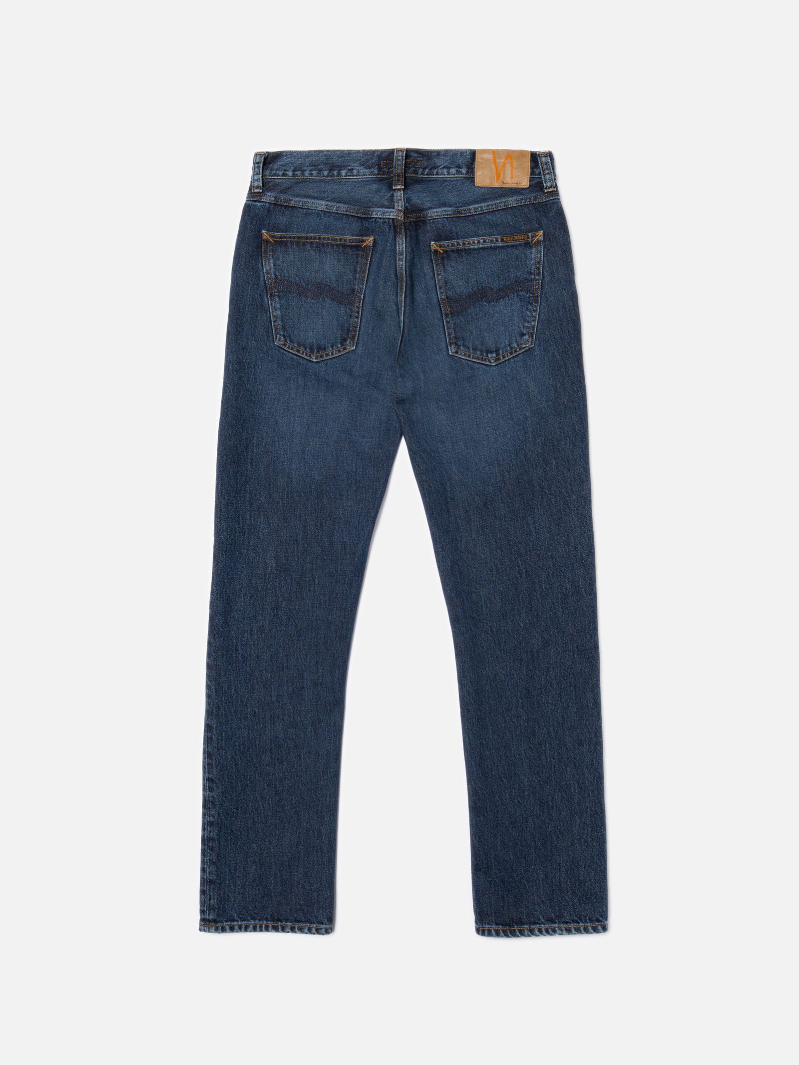 Gritty Jackson Blue Soil regular straight jeans | Nudie Jeans