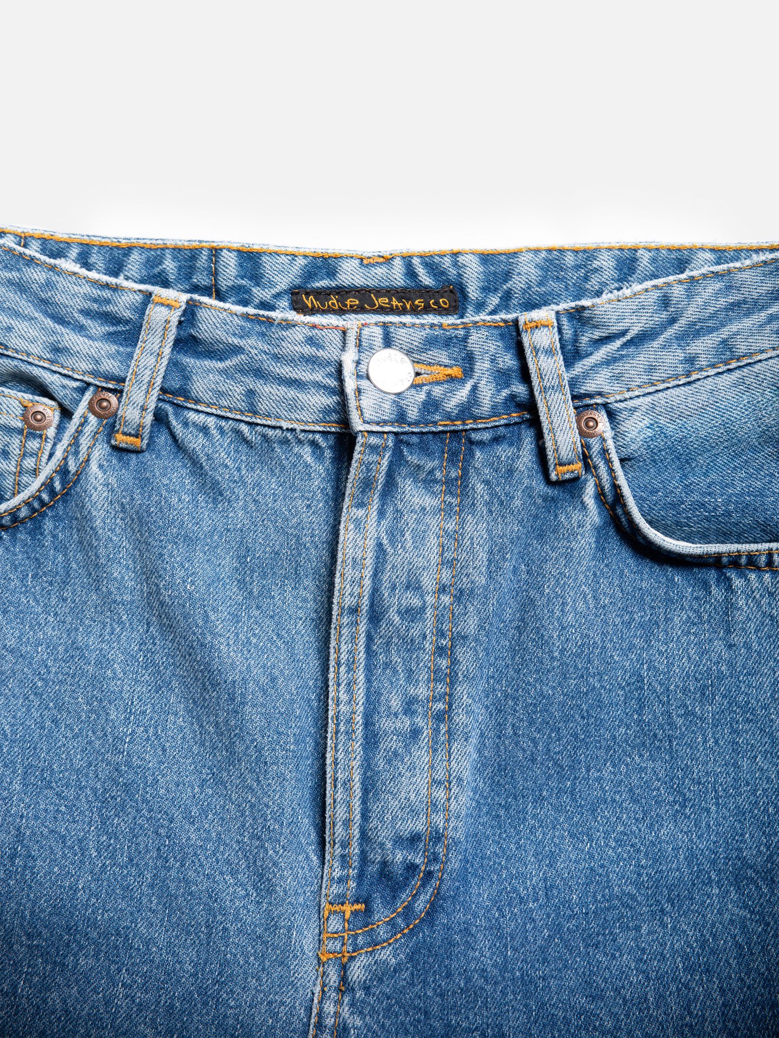 Breezy Britt Casual Blue regular tapered jeans | Nudie Jeans
