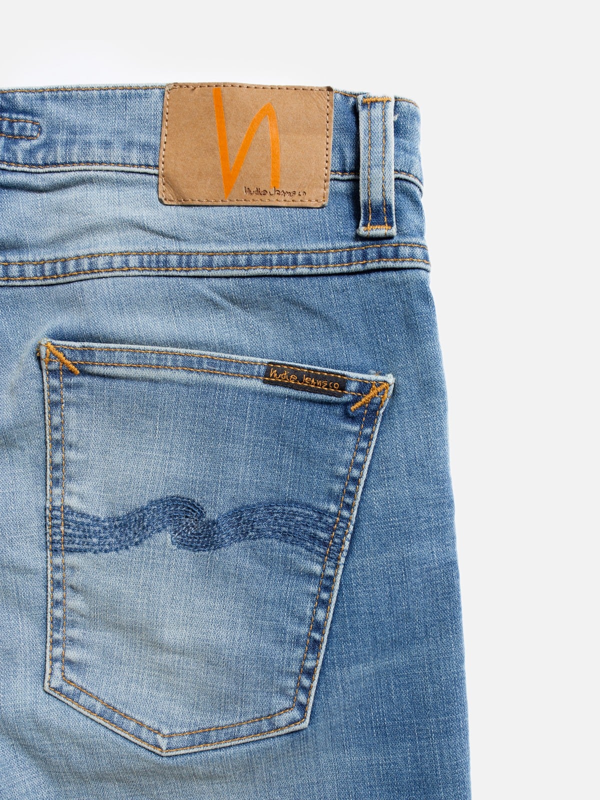 Lean Dean Broken Blue slim tapered jeans | Nudie Jeans