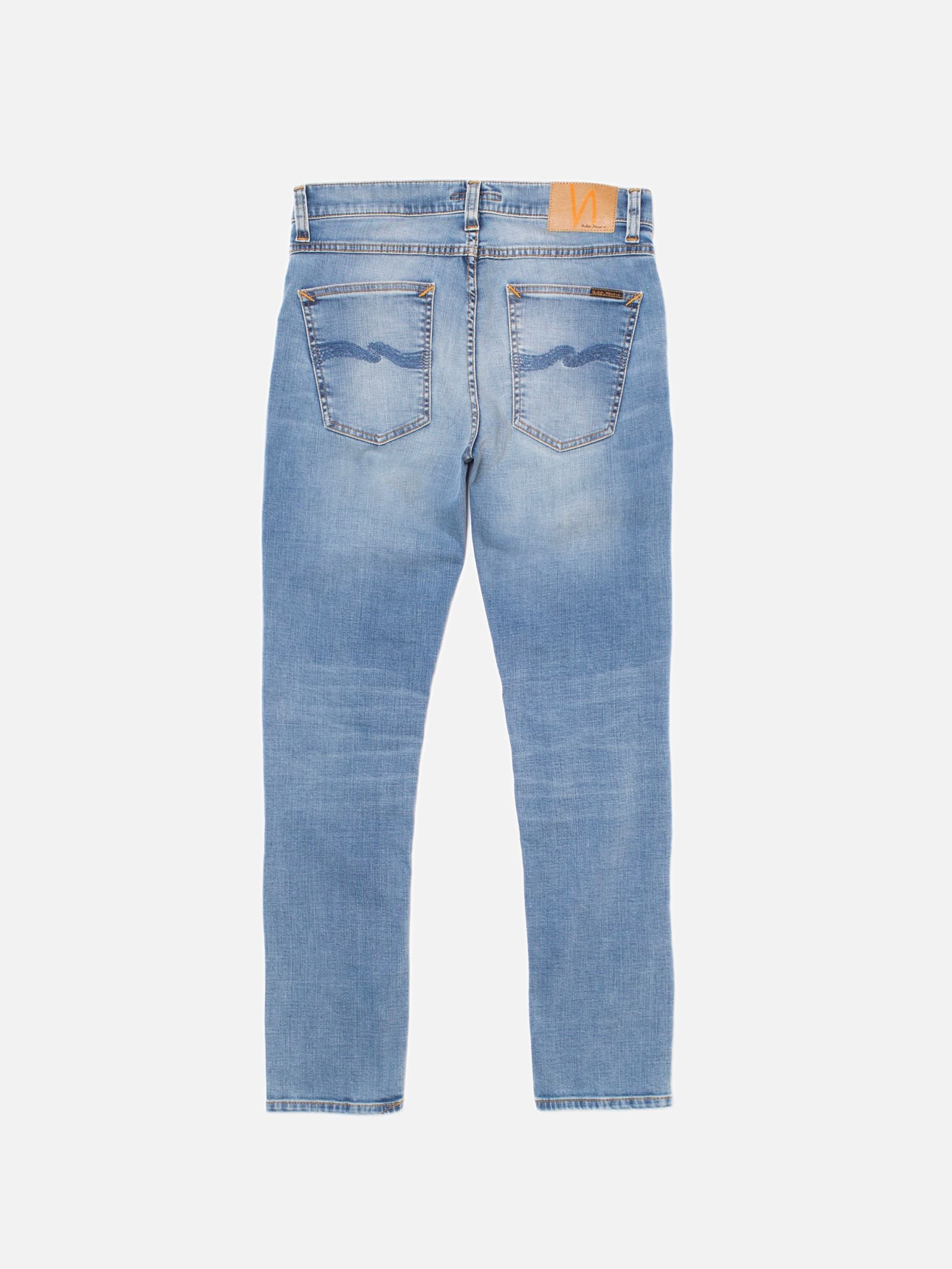 Lean Dean Broken Blue slim tapered jeans | Nudie Jeans