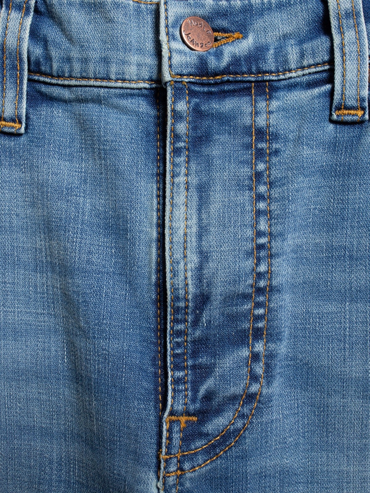 Lean Dean Broken Blue slim tapered jeans | Nudie Jeans
