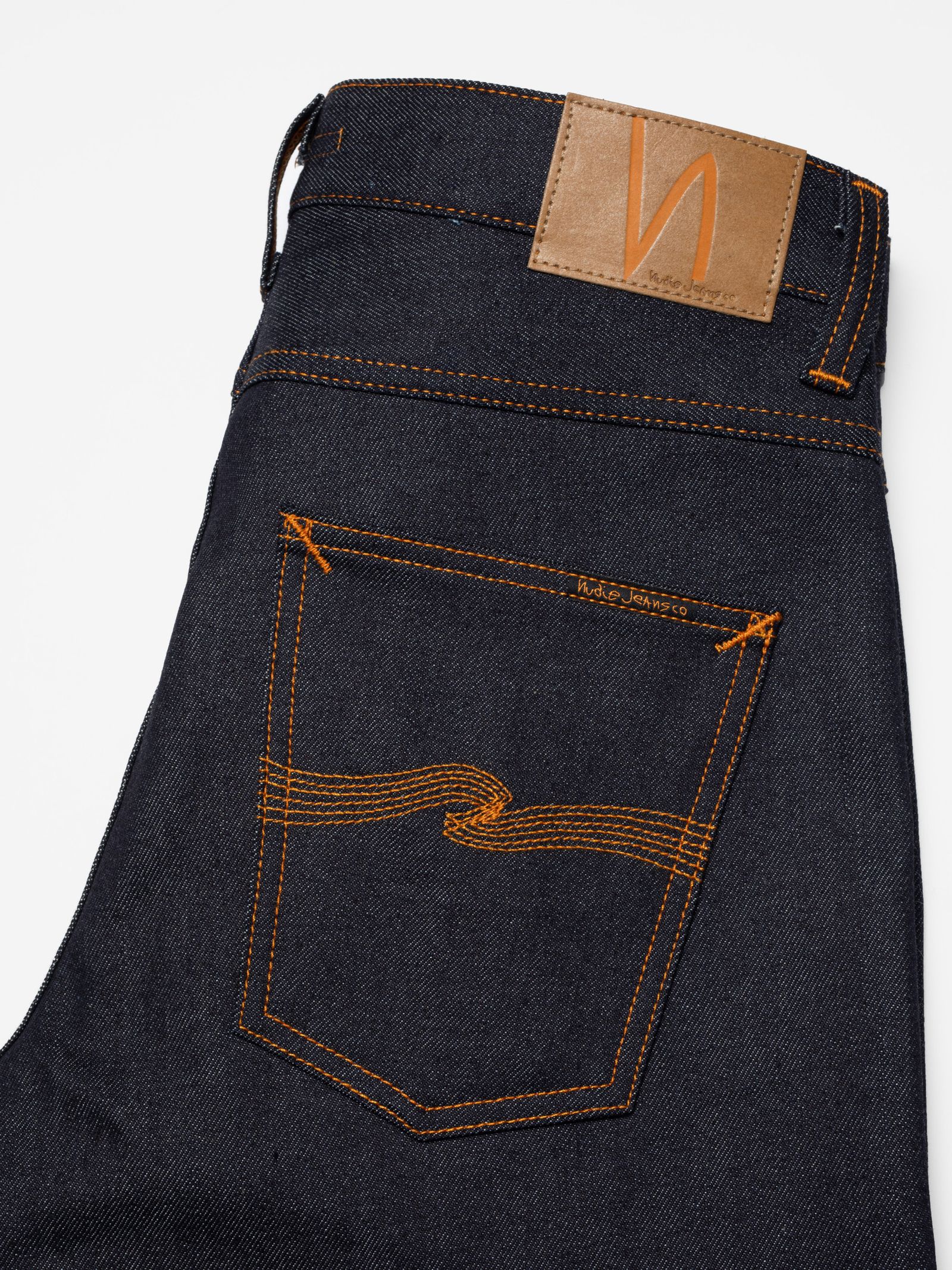 Grim Tim Dry Japan Selvage slim straight jeans | Nudie Jeans