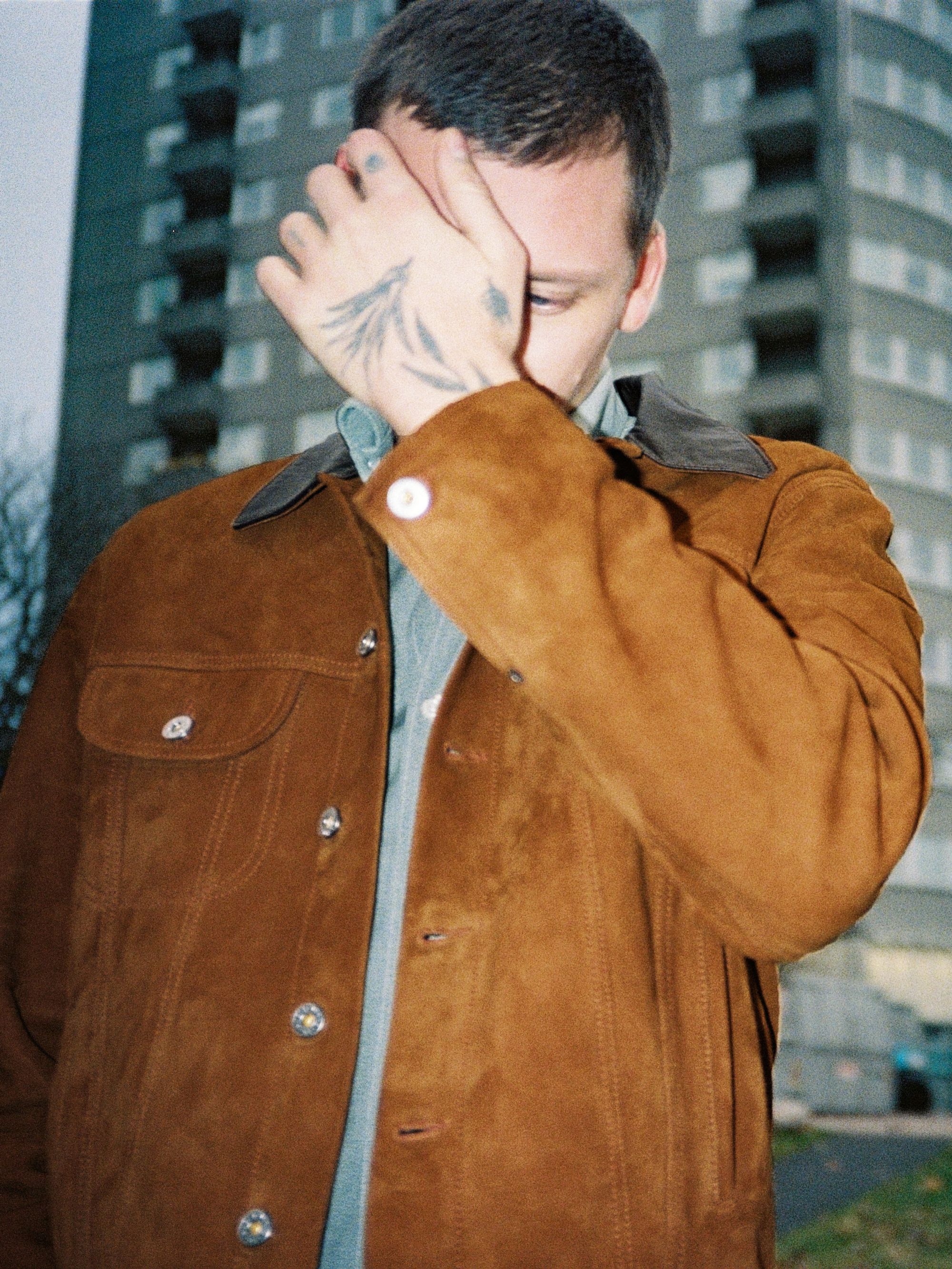 Barney Worker Jacket Olive