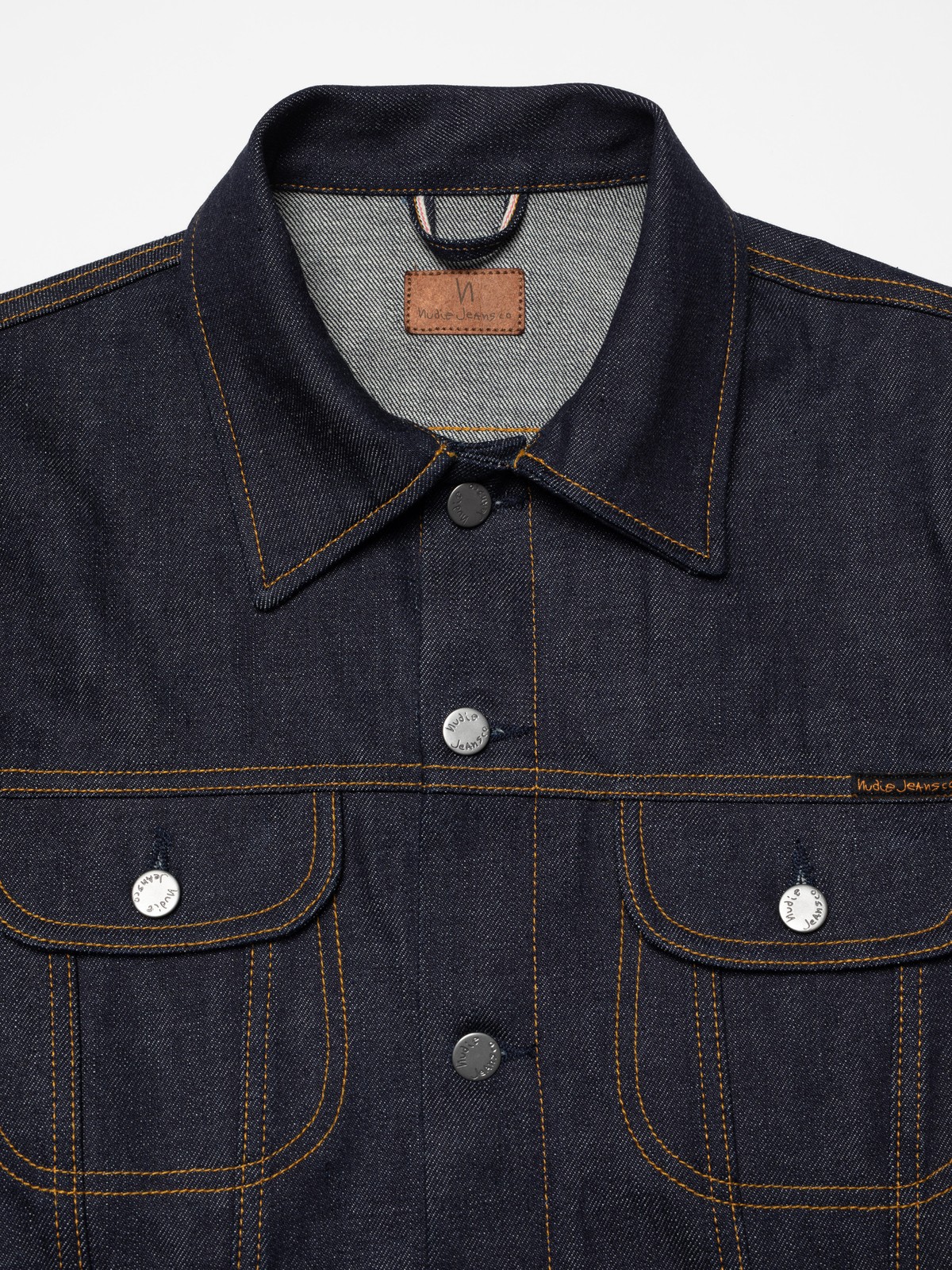 Danny Ace Selvage Denim Jacket Dry Blue | Nudie Jeans | Create tomorrow ...