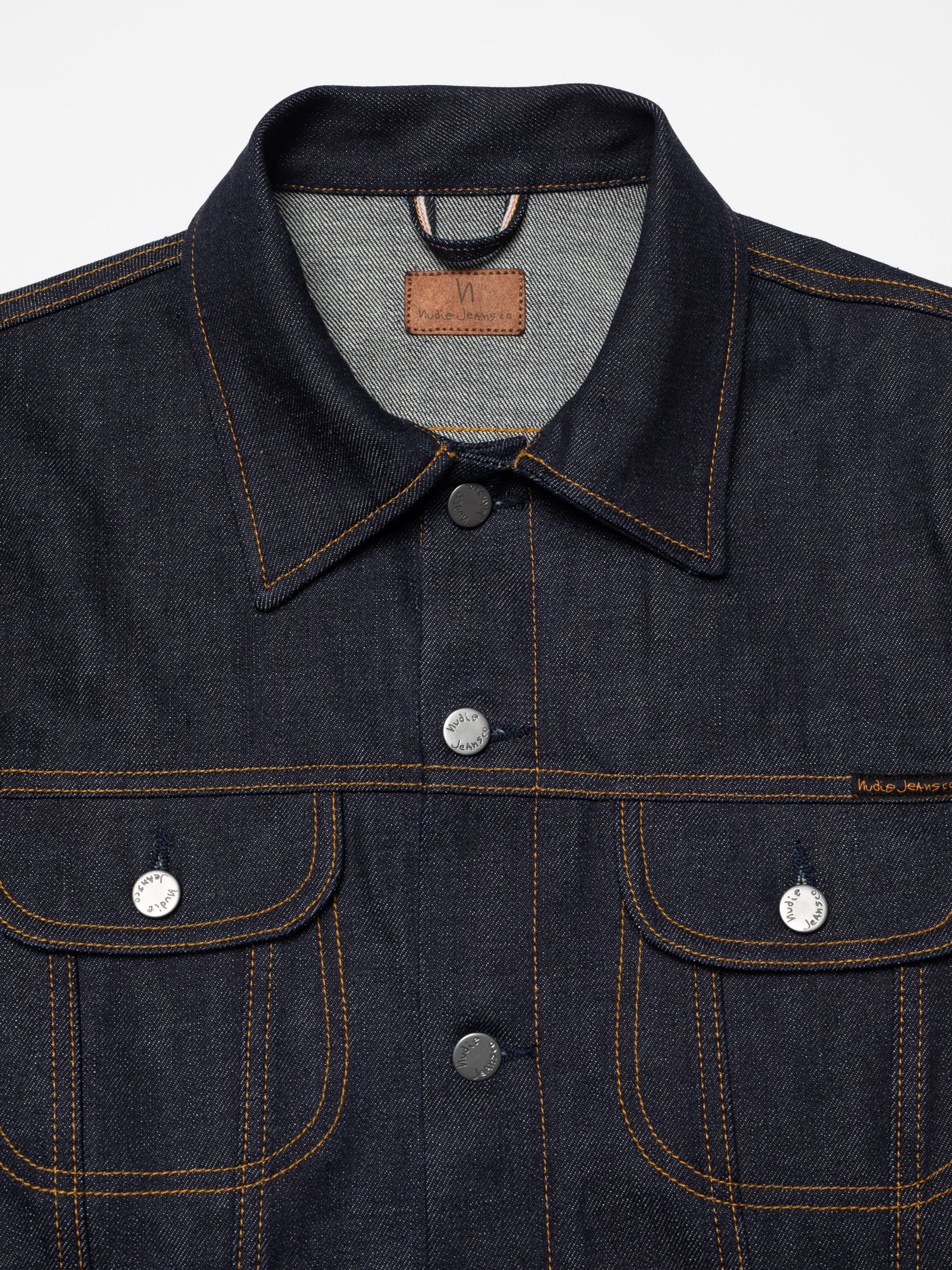 Danny Ace Selvage Denim Jacket Dry Blue