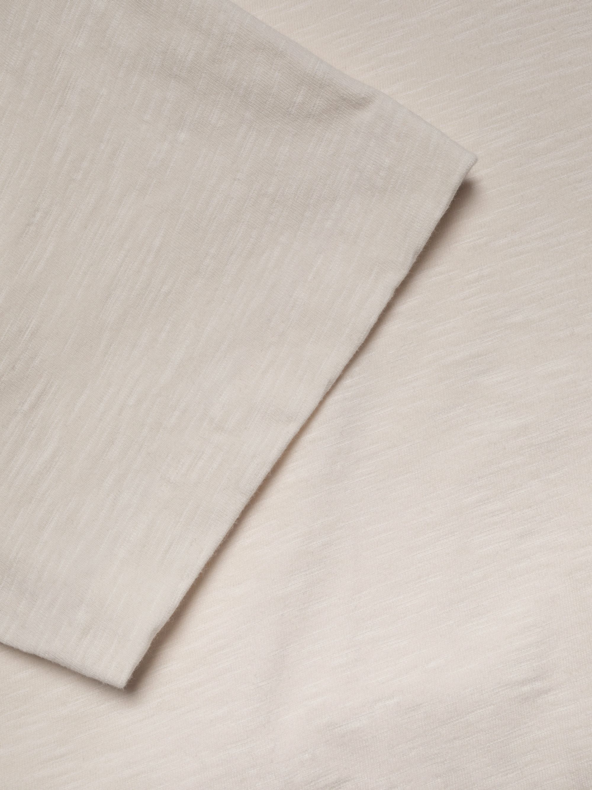 Roy Heavy Slub T-Shirt Ecru