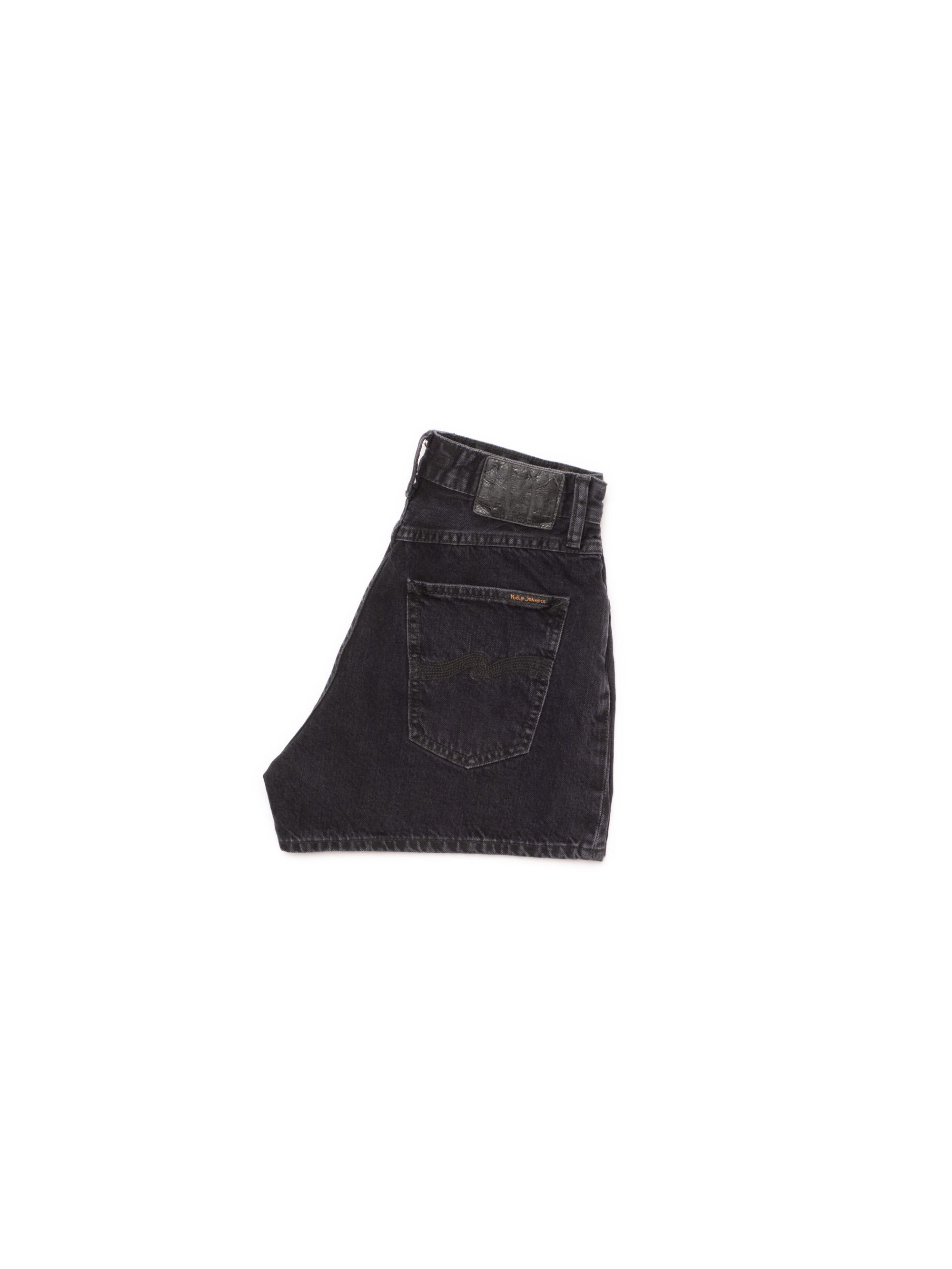 Maeve Denim Shorts Smooth Black