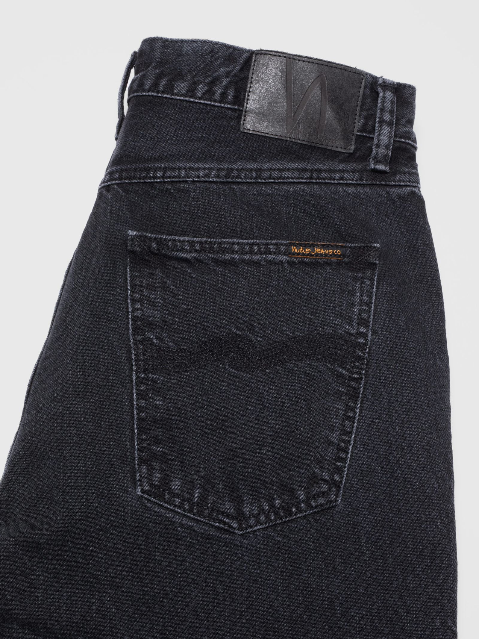 Tuff Tony Black Vintage loose wide-leg jeans | Nudie Jeans