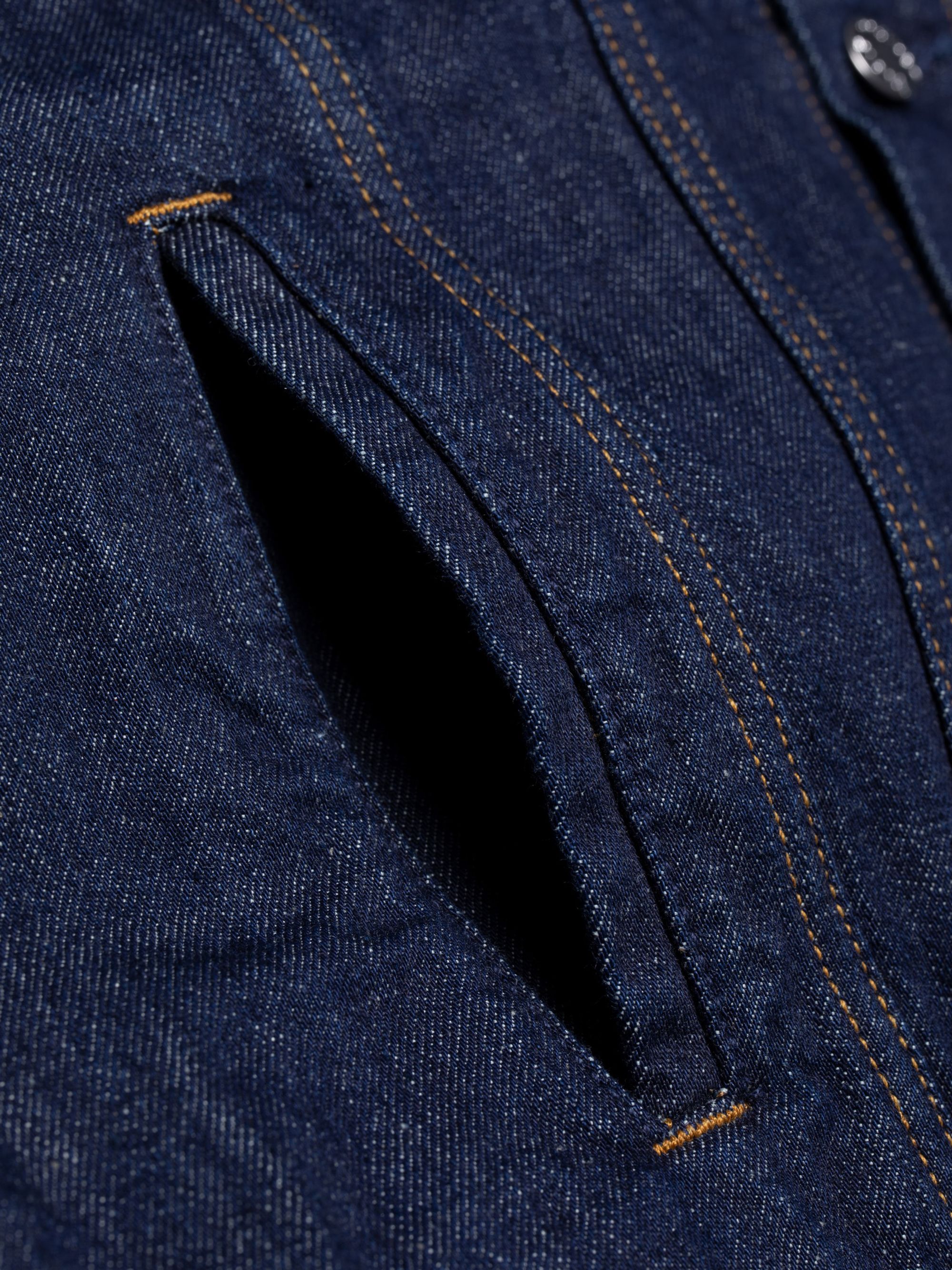 Danny 40s Redcast Denim Jacket Dark Blue