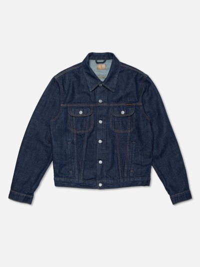 Danny Rinsed Denim Jacket Black organic cotton | Nudie Jeans