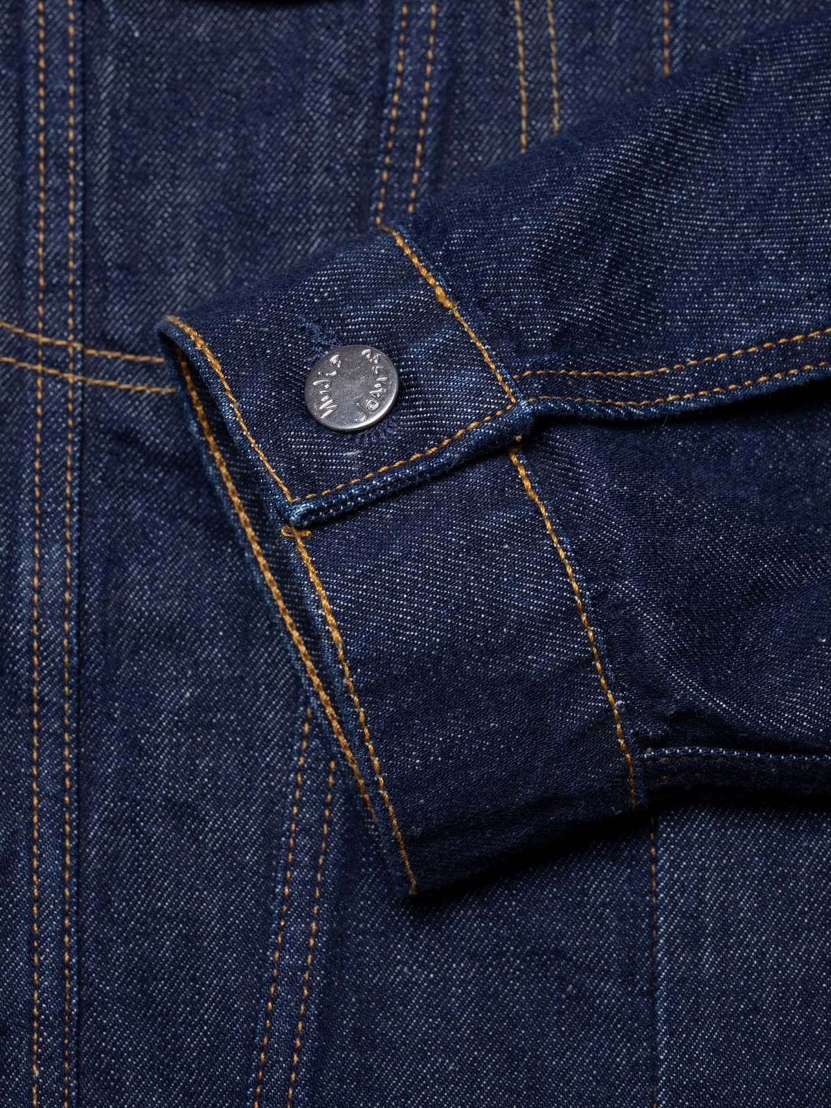 Danny 40s Redcast Denim Jacket Dark Blue | Nudie Jeans