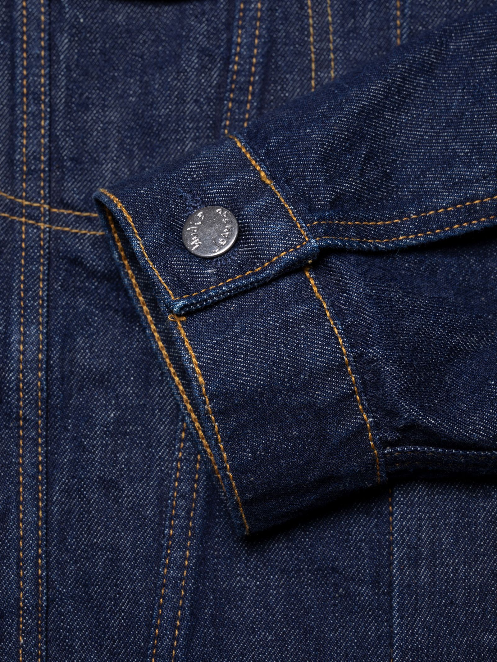 Danny 40s Redcast Denim Jacket Dark Blue | Nudie Jeans