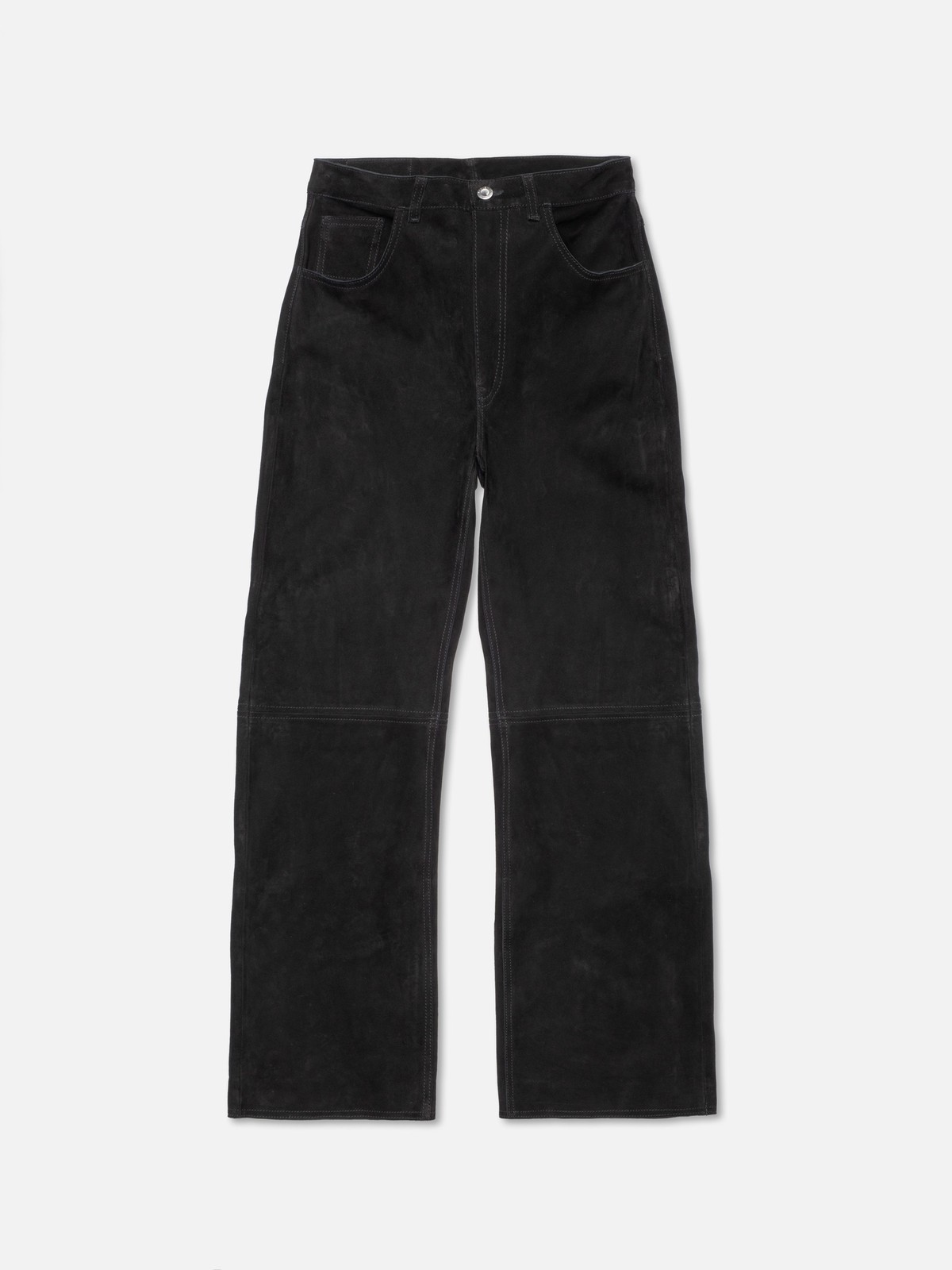 Clean Eileen Suede Pants Black