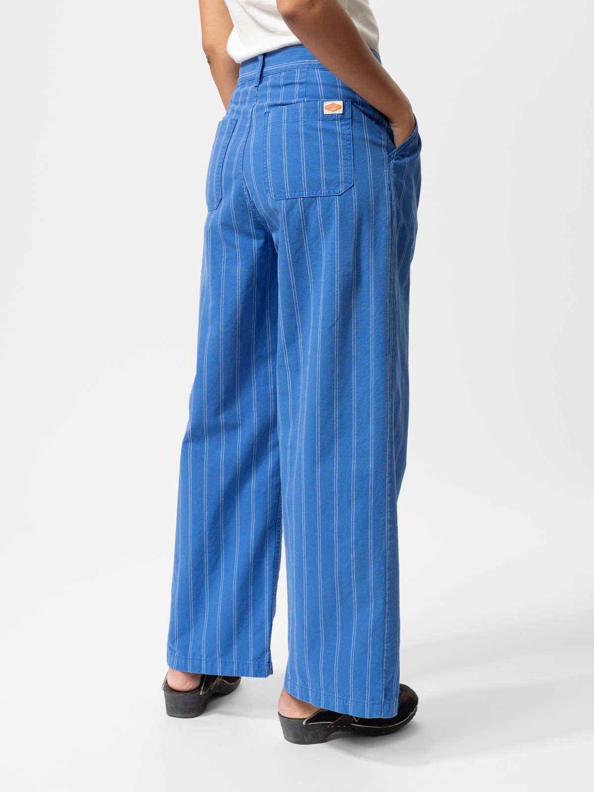 Gullan Striped Workwear Pants | Nudie Jeans | Create Tomorrow's Vintage