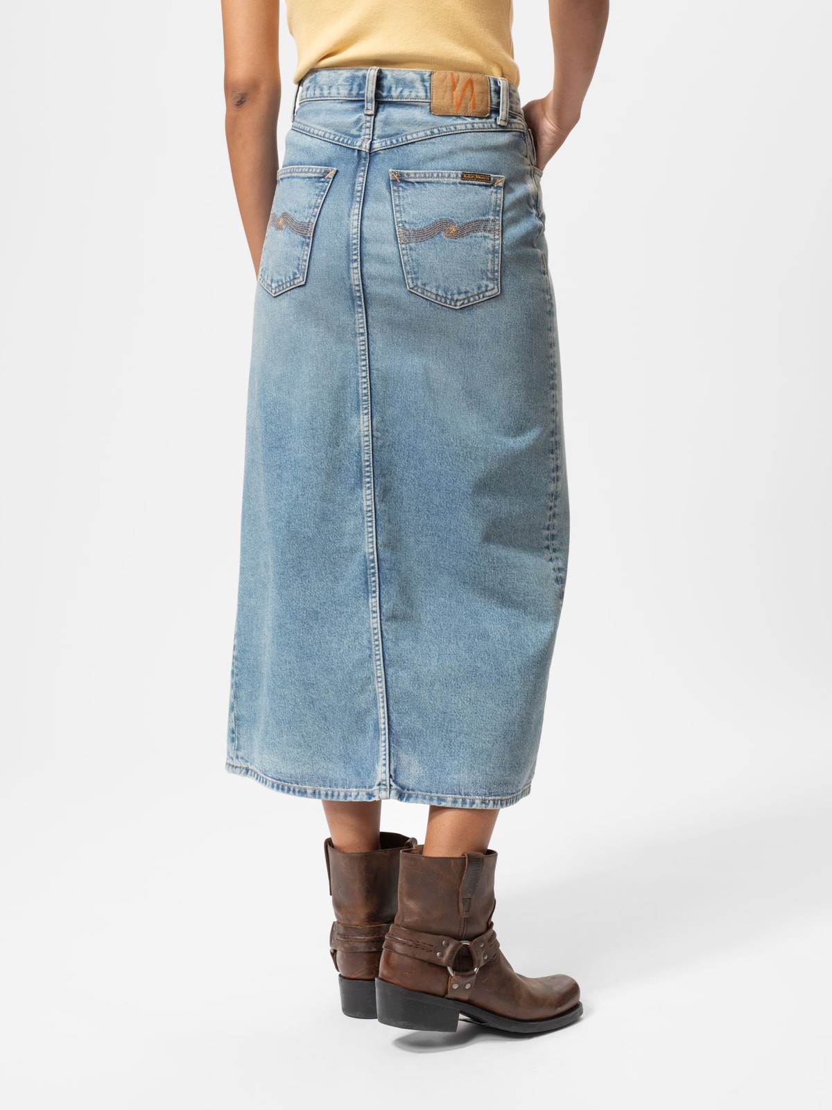 Anna Denim Skirt Desert | Nudie Jeans | Create Tomorrow's Vintage