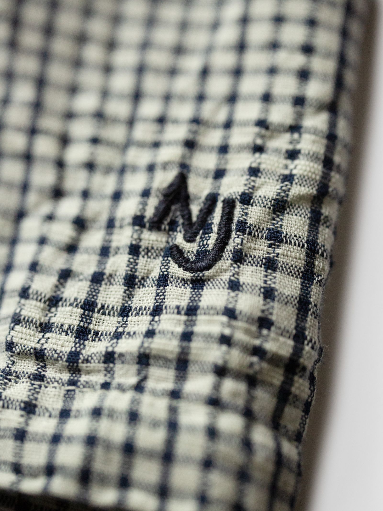 Lollo Check Indigo Dress Blue | Nudie Jeans | Create Tomorrow's Vintage