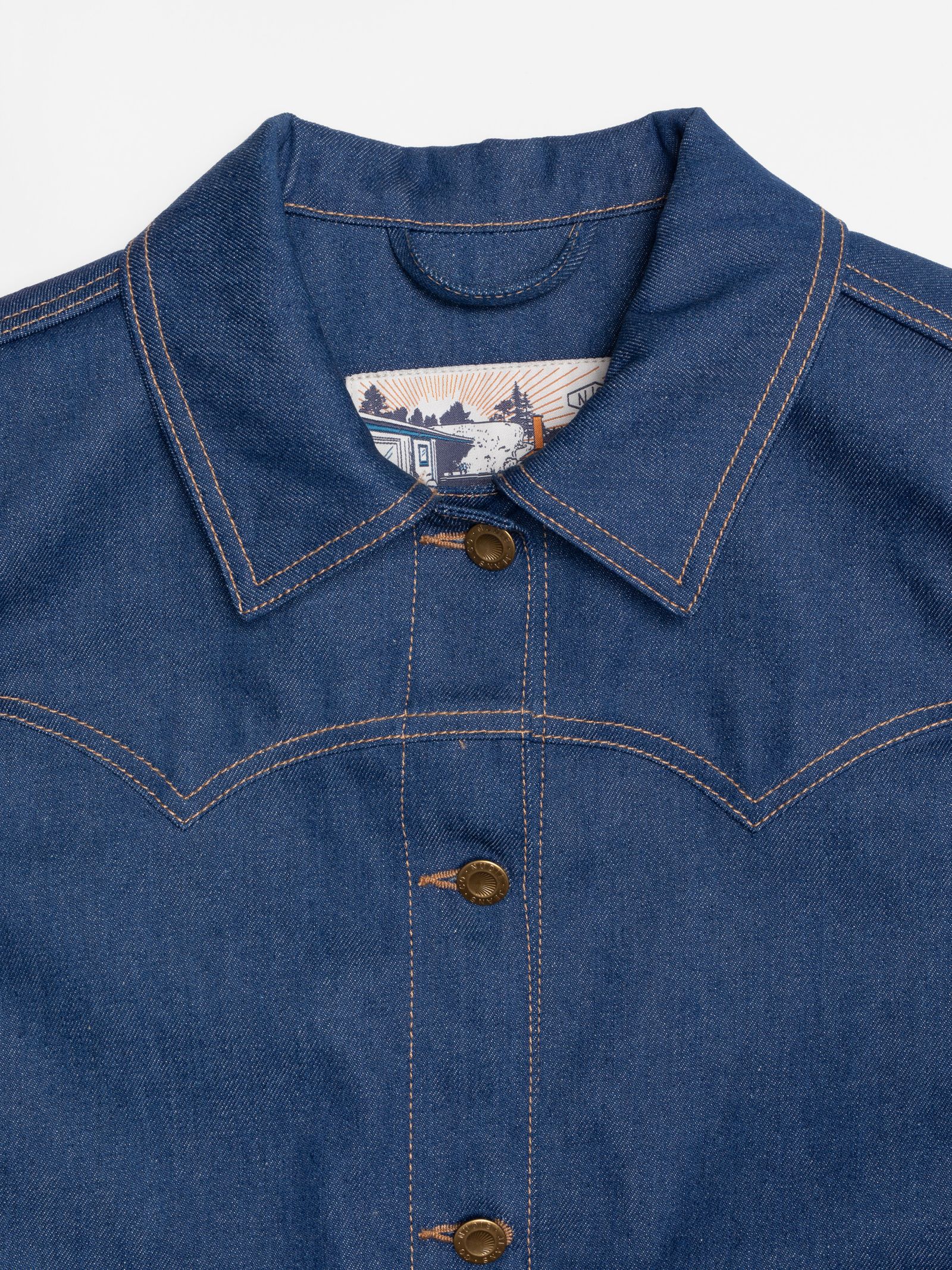 Kelly Western Denim Jacket | Nudie Jeans | Create Tomorrow's Vintage