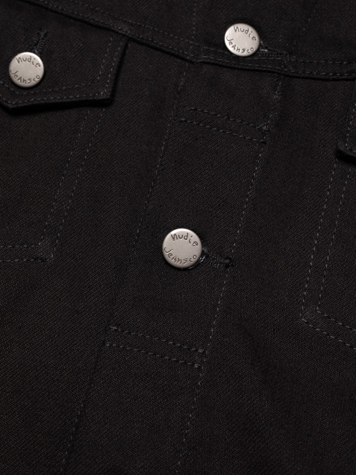Conny Denim Jkt Dry Black Tar | Nudie Jeans | Create Tomorrow's Vintage
