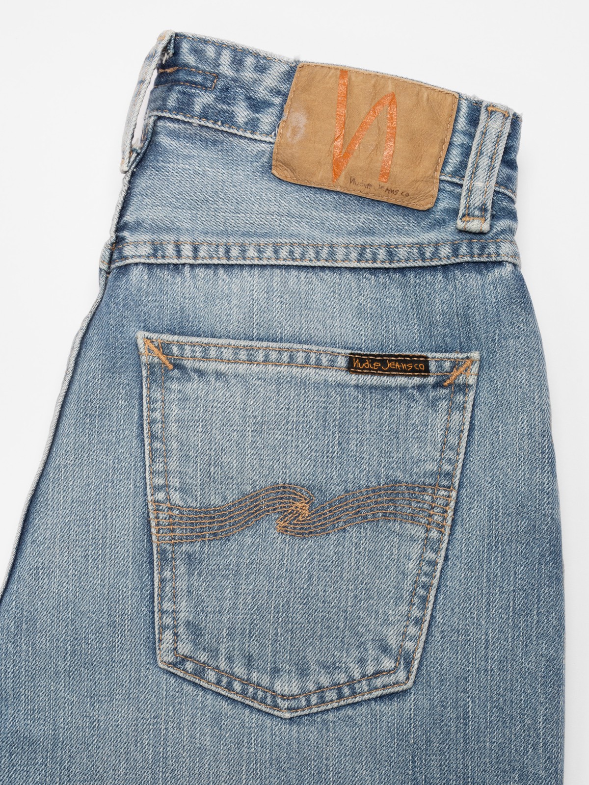Clean Eileen Streaky Vintage wide-leg jeans | Nudie Jeans