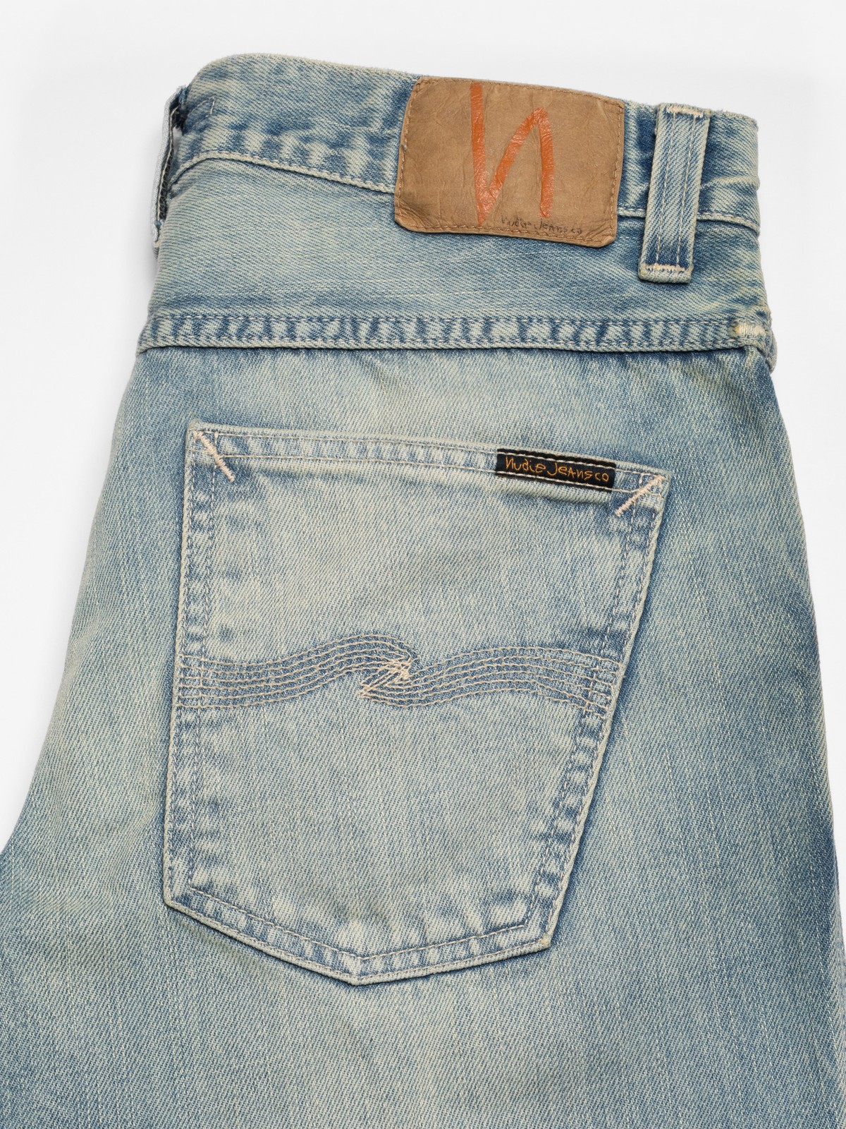 Slim Jim Summer Dirt rigid denim slim fit jeans | Nudie Jeans