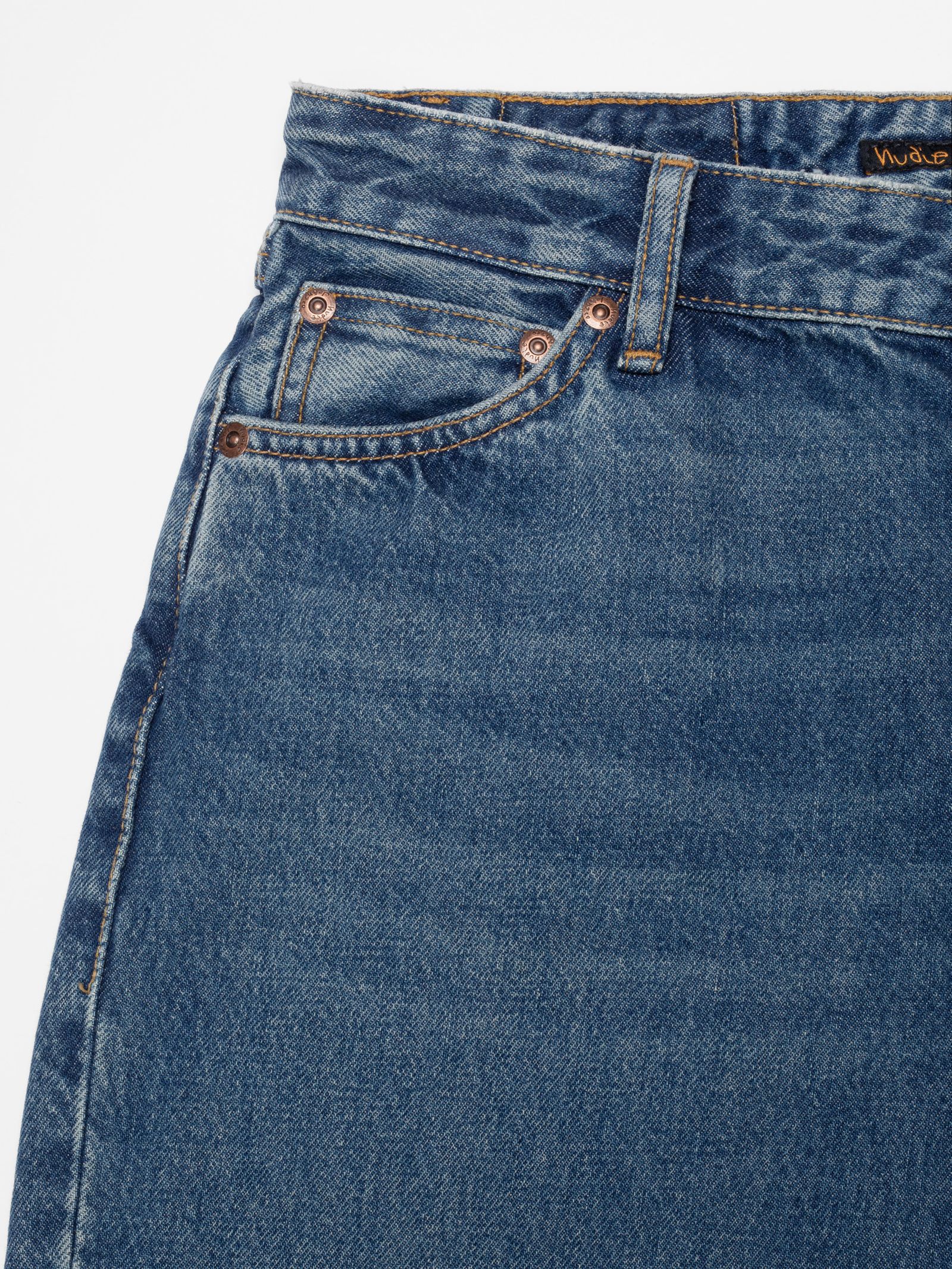 Wide Heidi Blue Days Gusset | Nudie Jeans | Create Tomorrow's Vintage