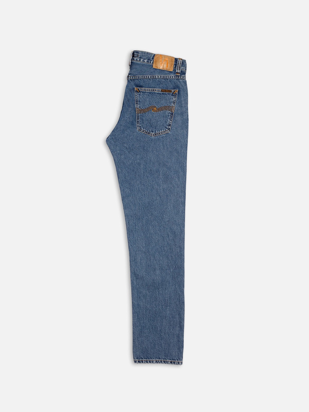 Gritty Jackson Morning Mist straight-leg jeans | Nudie Jeans