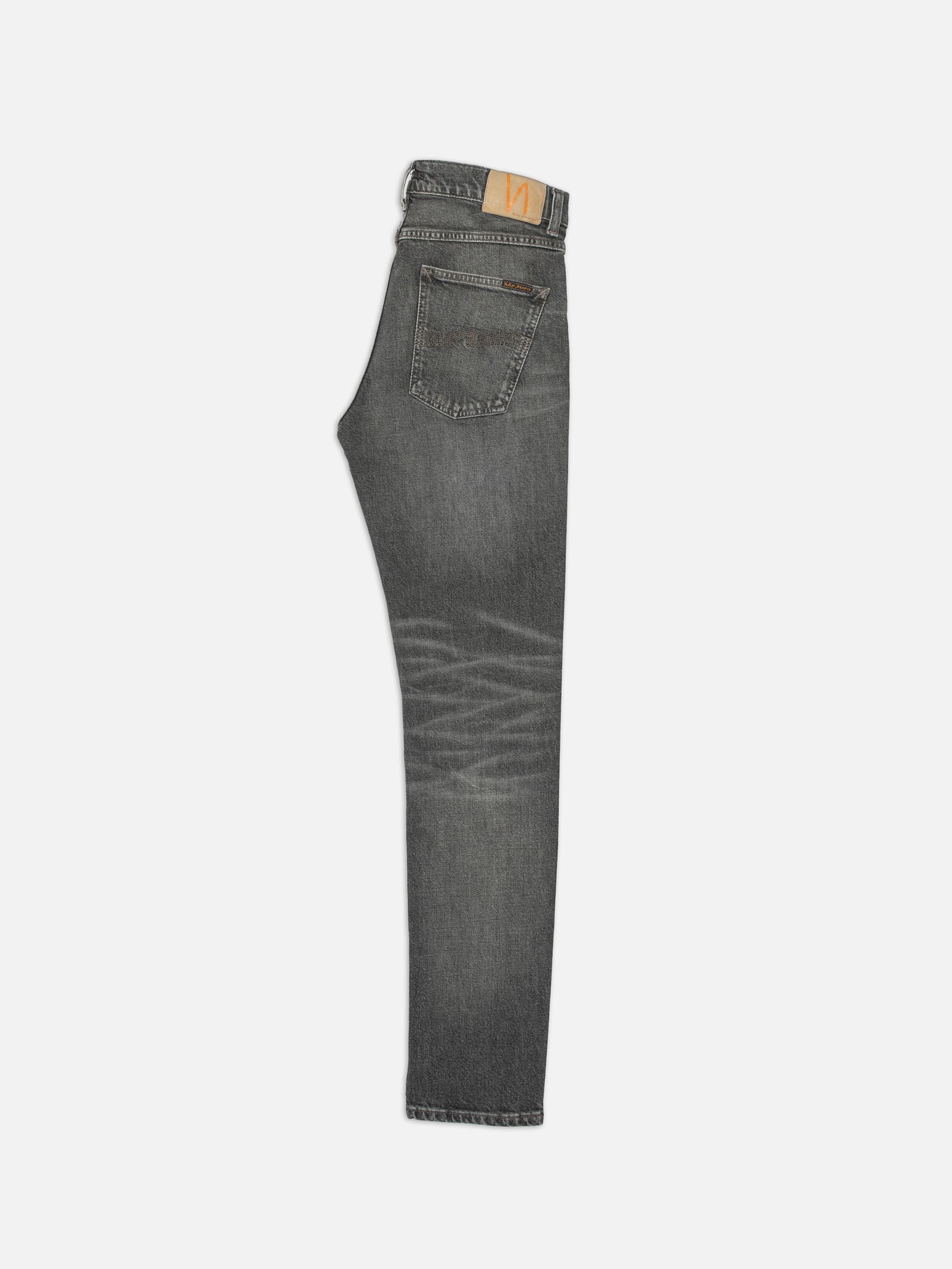 Lean Dean Grey Hurricane slim tapered jeans | Nudie Jeans