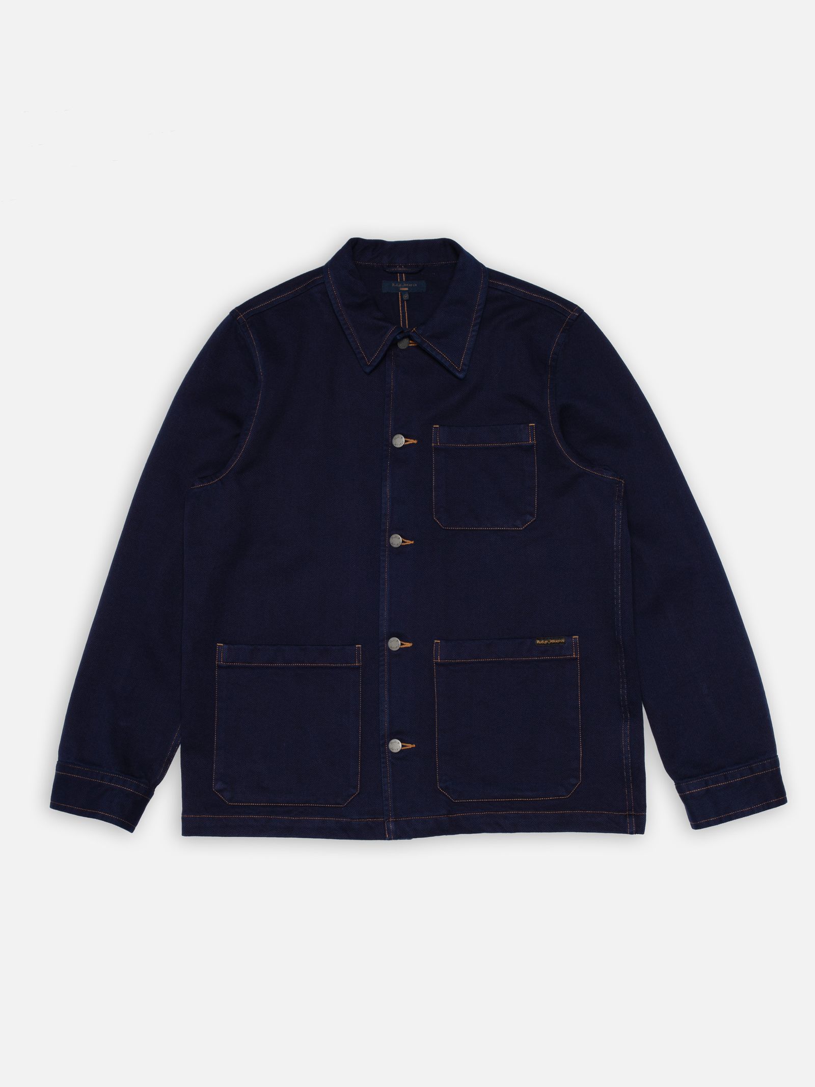 Barney Indigo Workwear Jacket Dark Blue | Nudie Jeans | Create Tomorrow ...