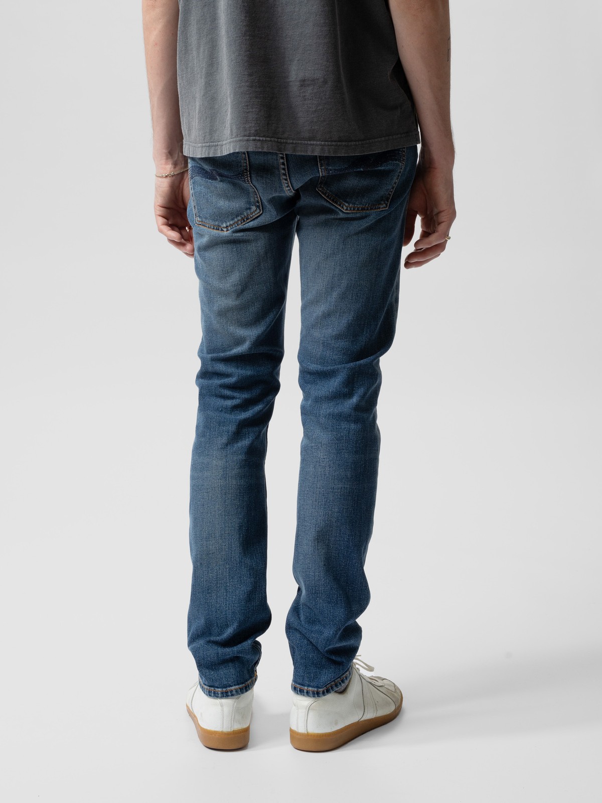 Lean Dean Blue Dawn slim tapered jeans | Nudie Jeans