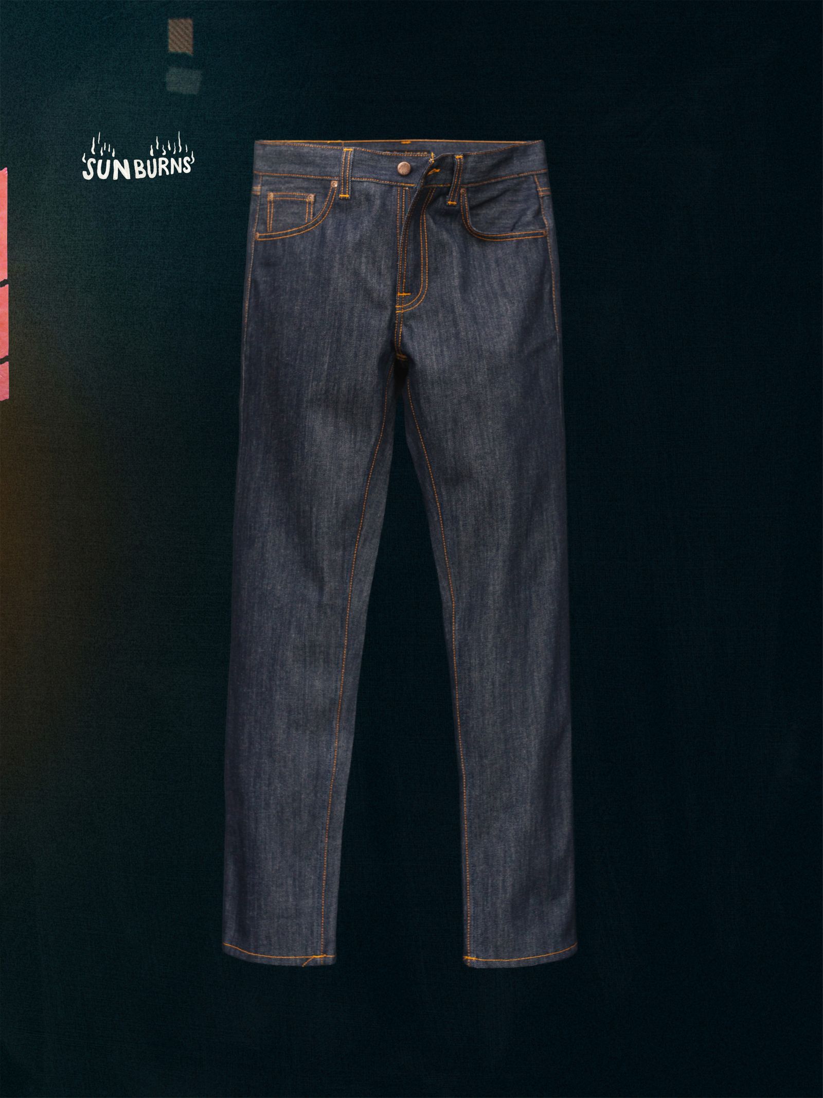Gritty Jackson Dry Sunburns regular fit jeans | Nudie Jeans