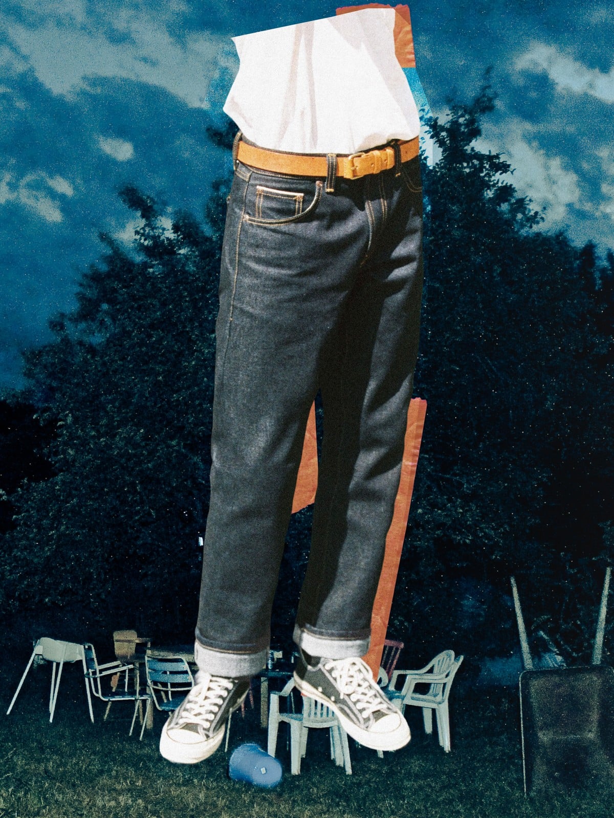 Rad Rufus Dry Dusk Selvage straight leg jeans | Nudie Jeans