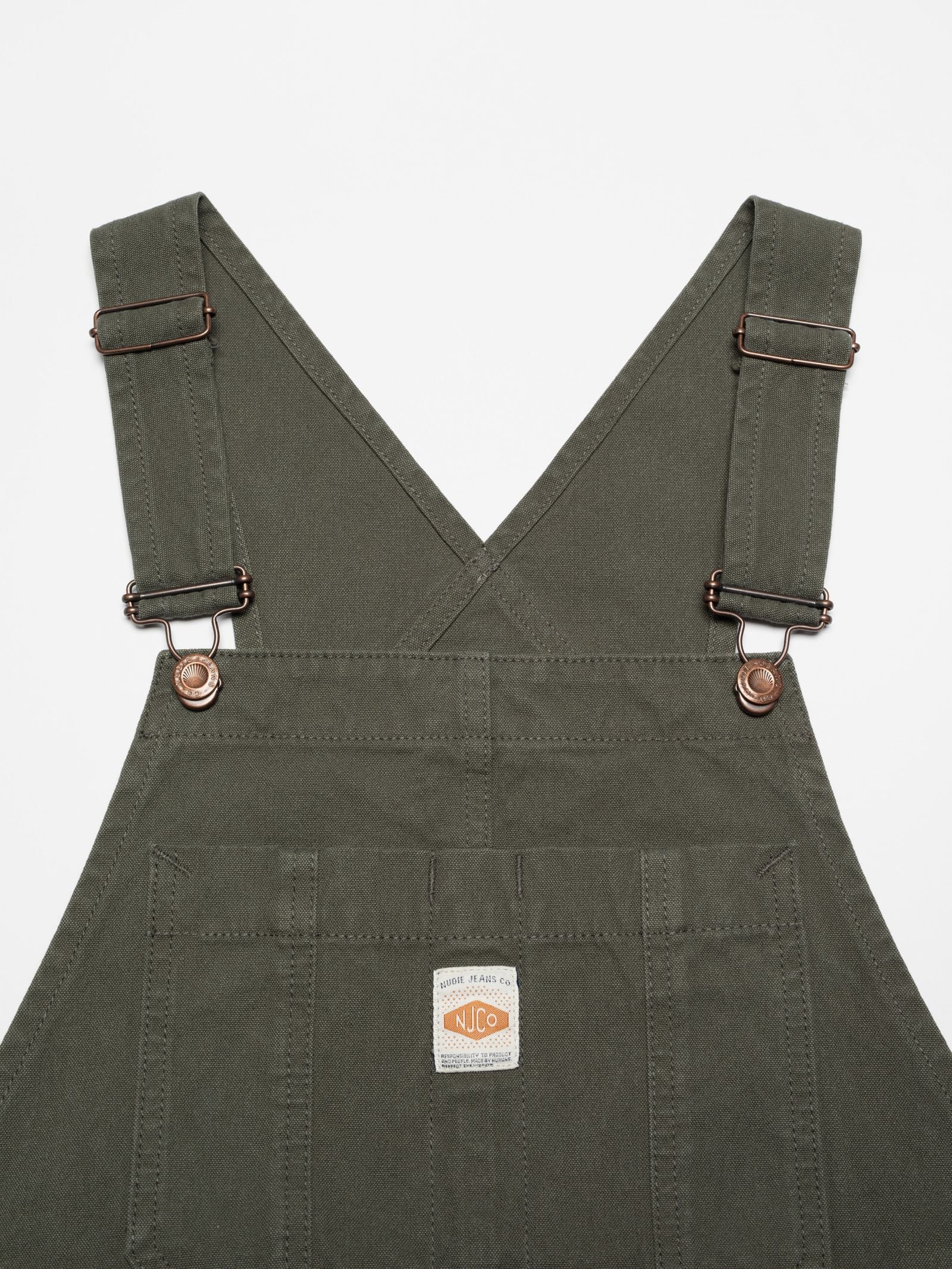 Klara Duck Canvas Dungarees | Nudie Jeans | Create Tomorrow's Vintage