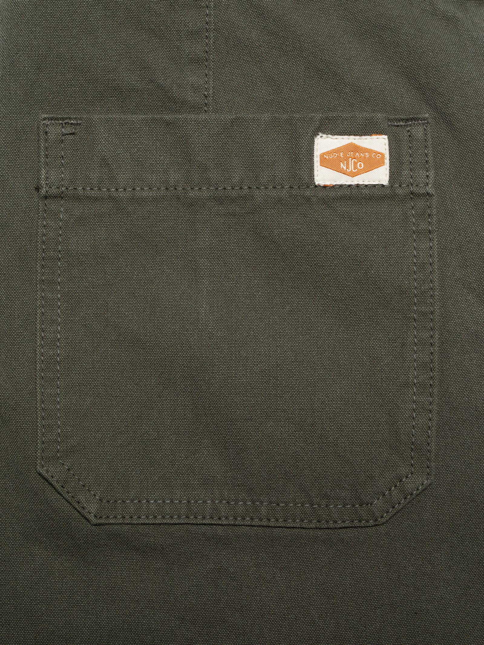 Klara Duck Canvas Dungarees regular fit pants | Nudie Jeans