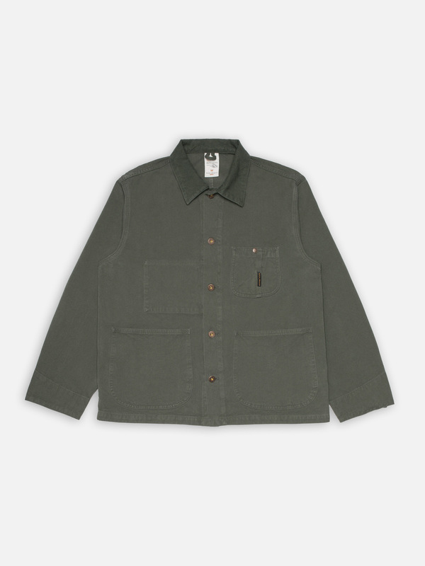 Howie Chore Jacket Duck Canvas Green | Nudie Jeans | Create Tomorrow's ...