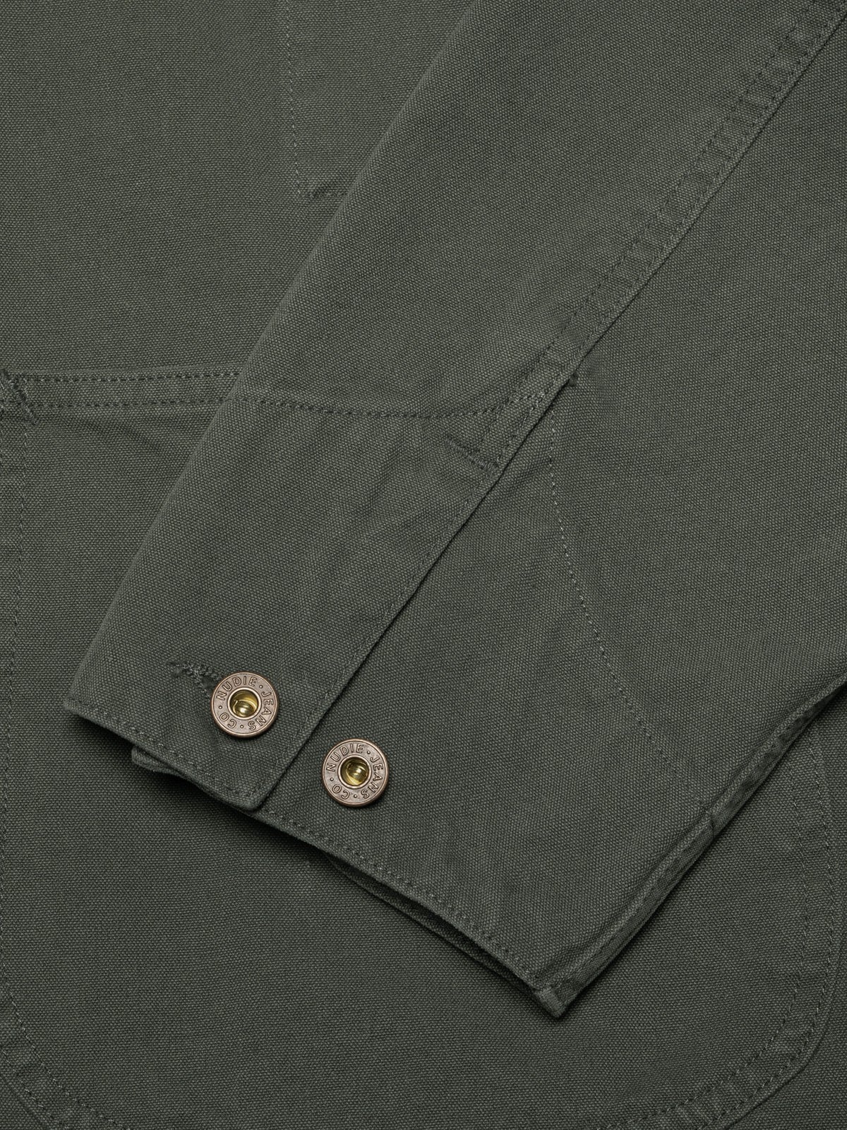 Howie Chore Jacket Duck Canvas Green | Nudie Jeans | Create tomorrow's ...