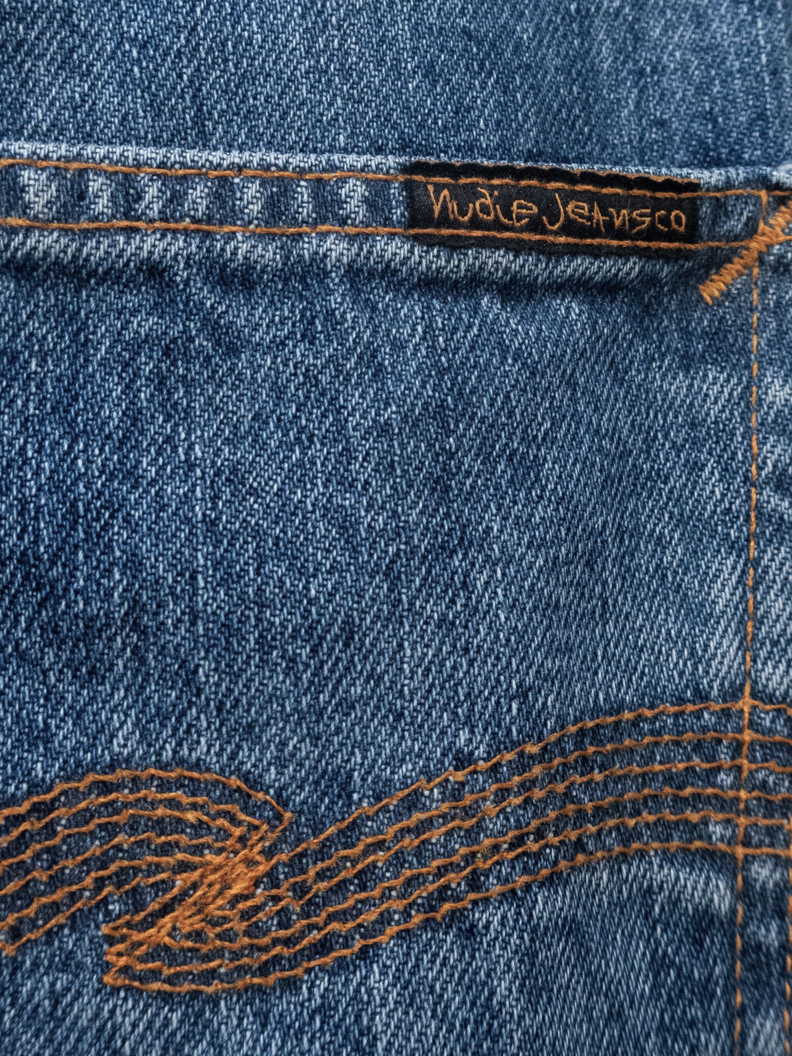 Steady Eddie II Raw Tracks tapered jeans | Nudie Jeans