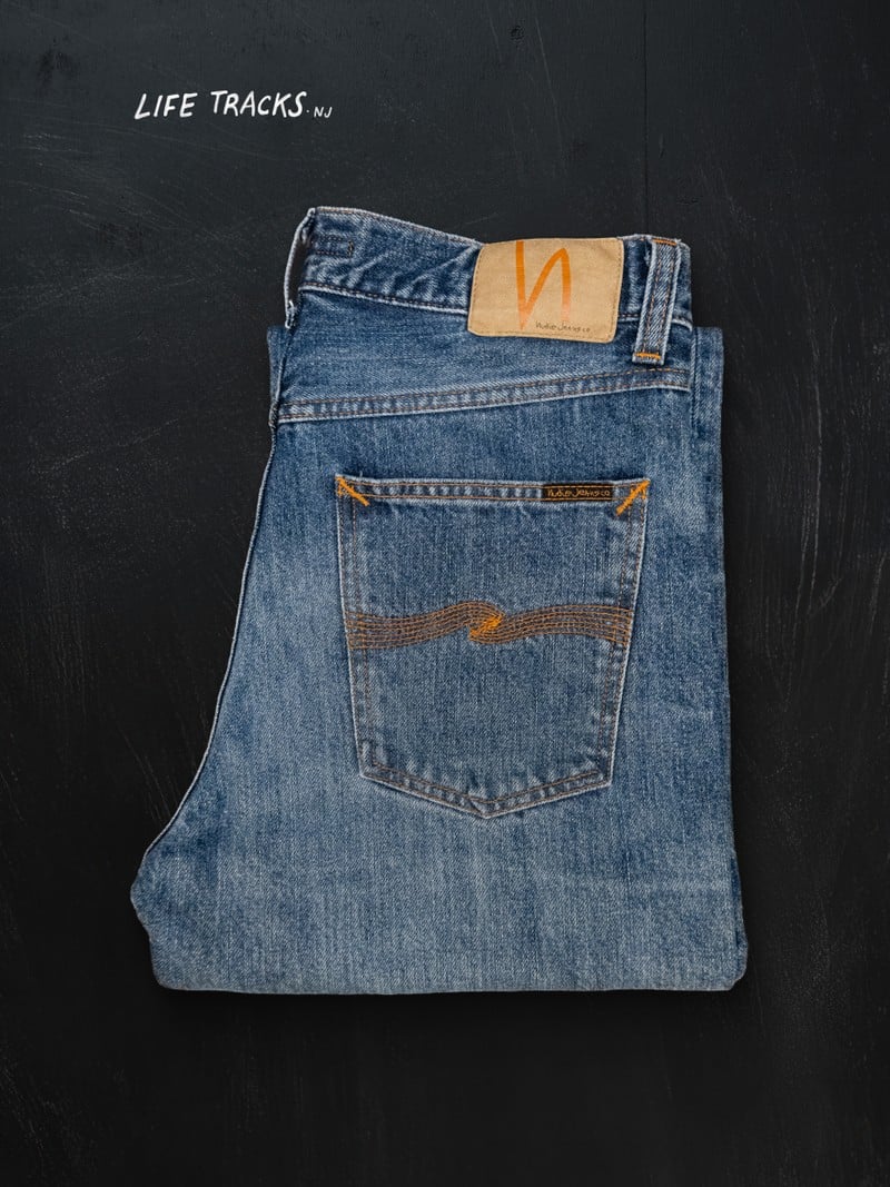 Rad Rufus Raw Tracks regular straight jeans | Nudie Jeans