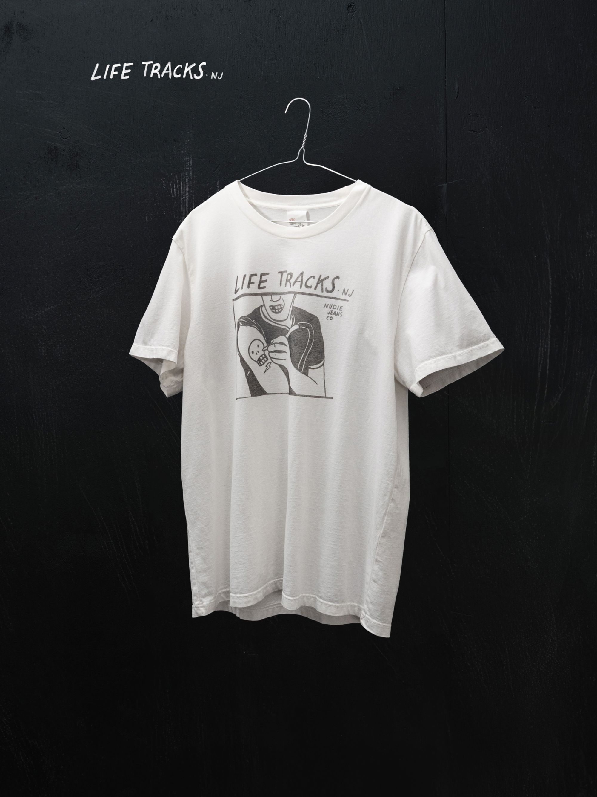 Roy Heavy Slub T-Shirt Ecru