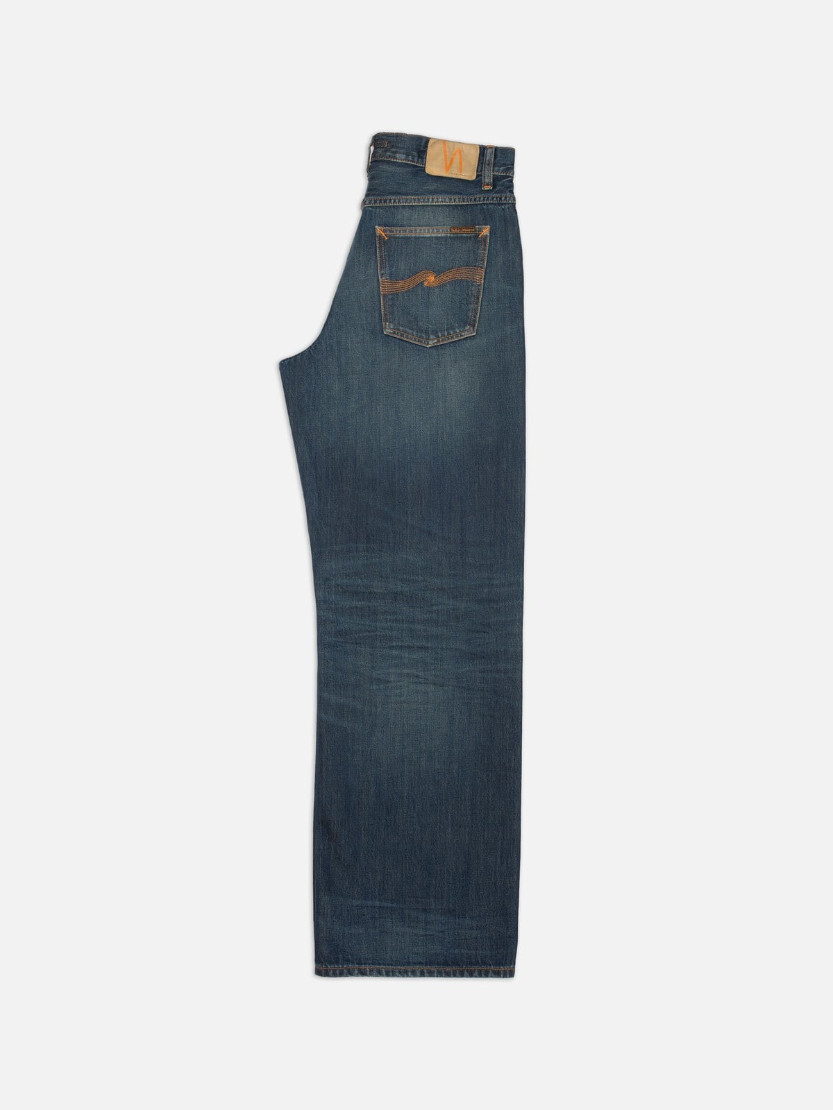 Loud Larry Dirt Wash loose wide-leg jeans | Nudie Jeans
